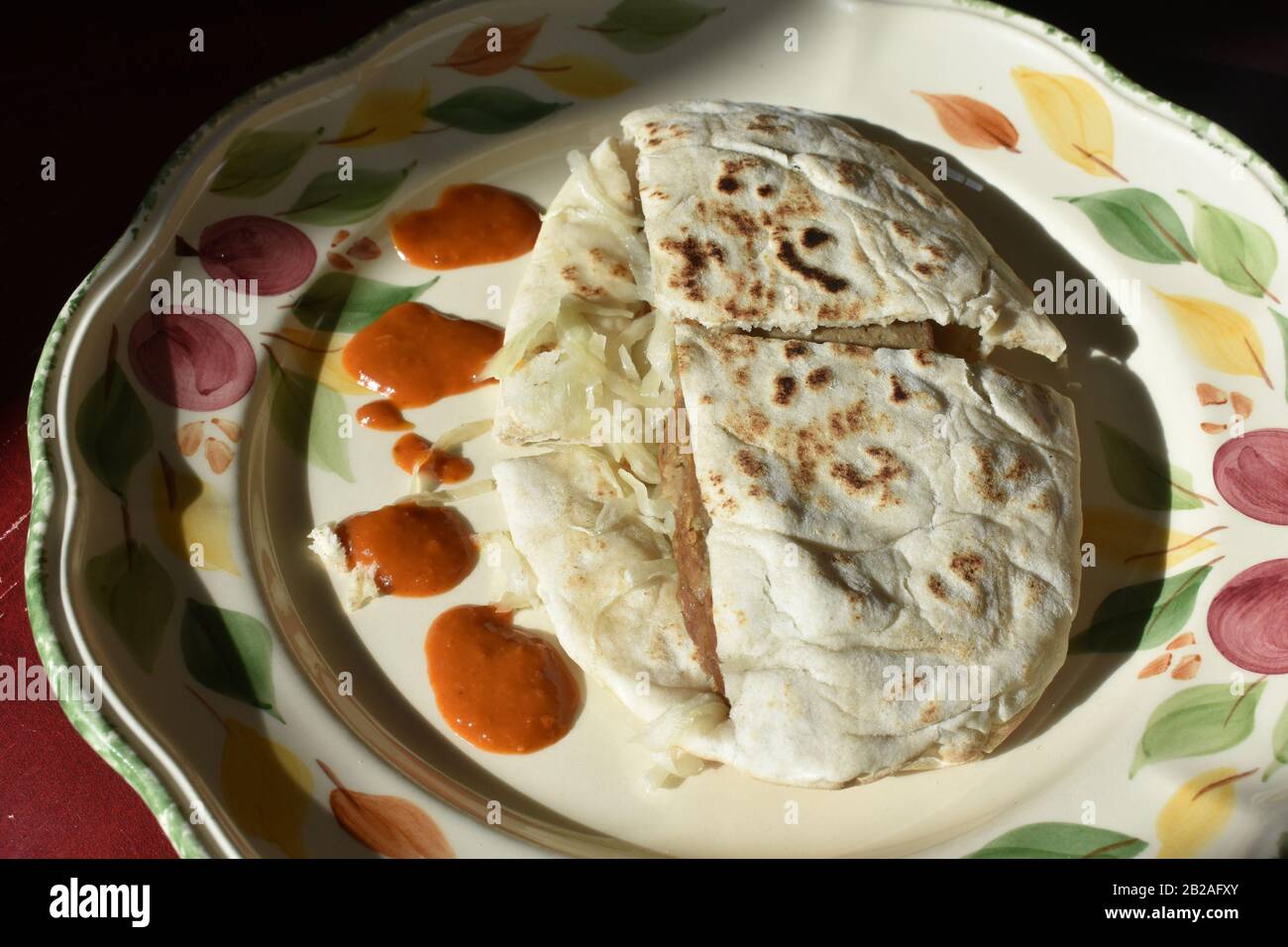 Donner kebab and sauce Stock Photo - Alamy