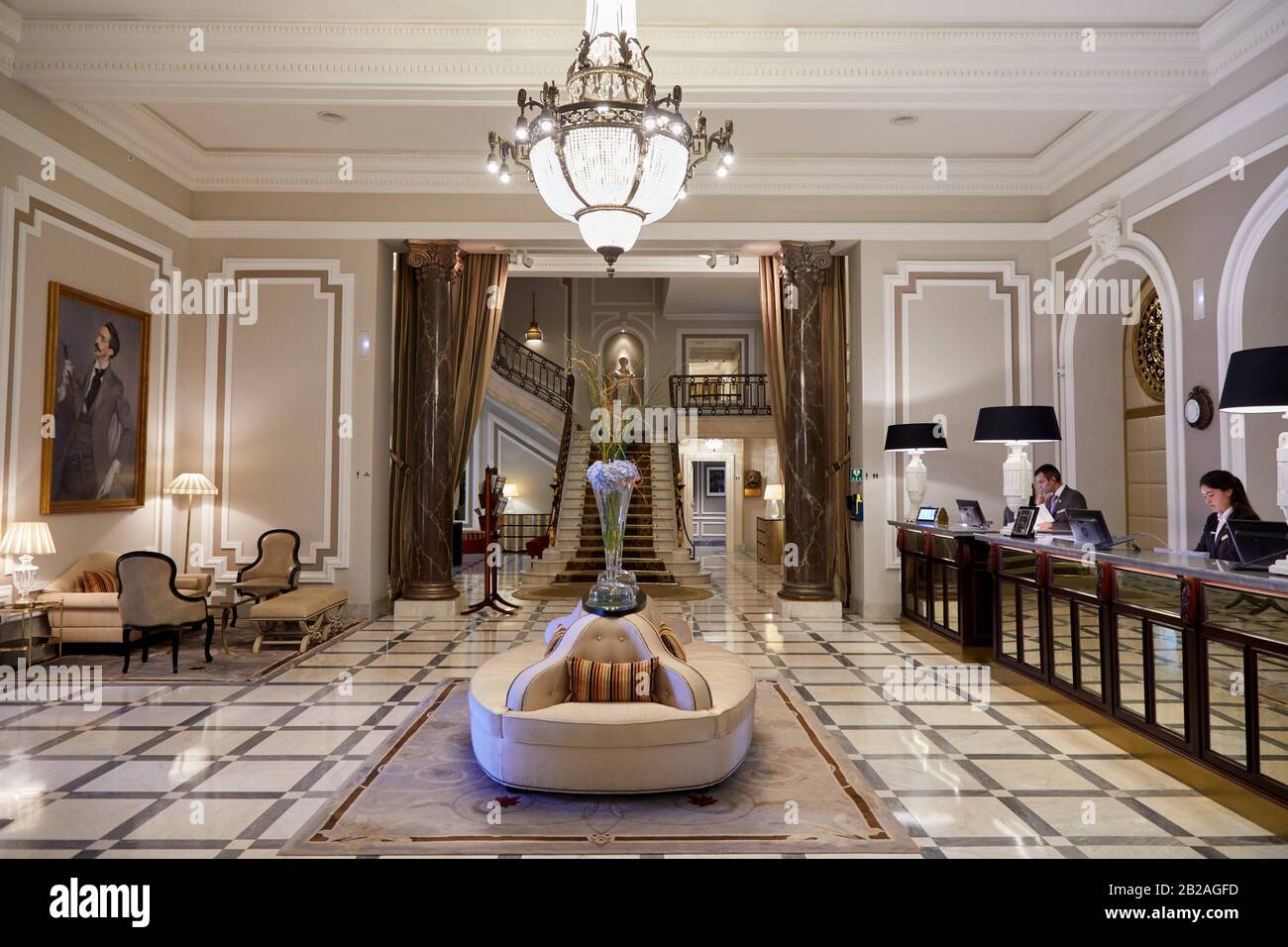 Luxury Hotel Reception High Resolution Stock Photography and Images - Alamy
