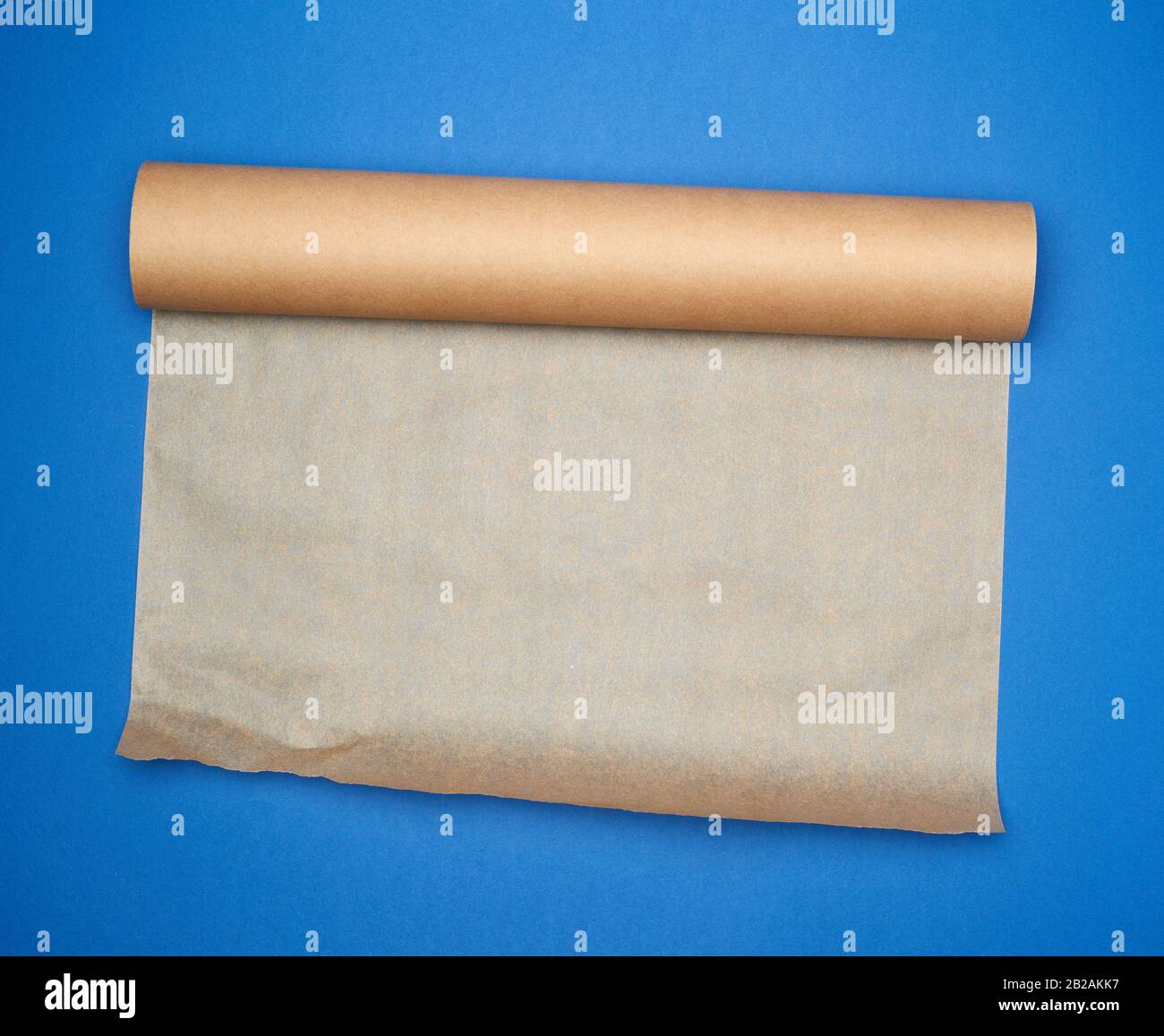 Blue roll up banner hi-res stock photography and images - Alamy