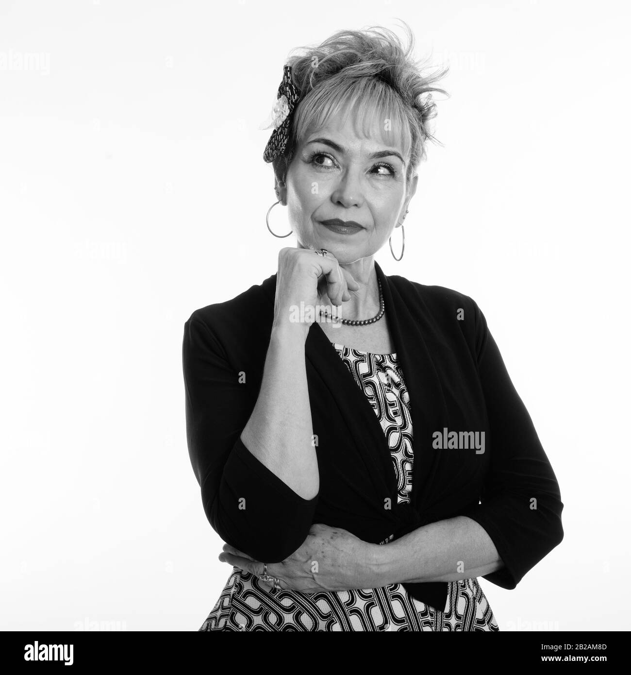 Asian senior Black and White Stock Photos & Images - Alamy