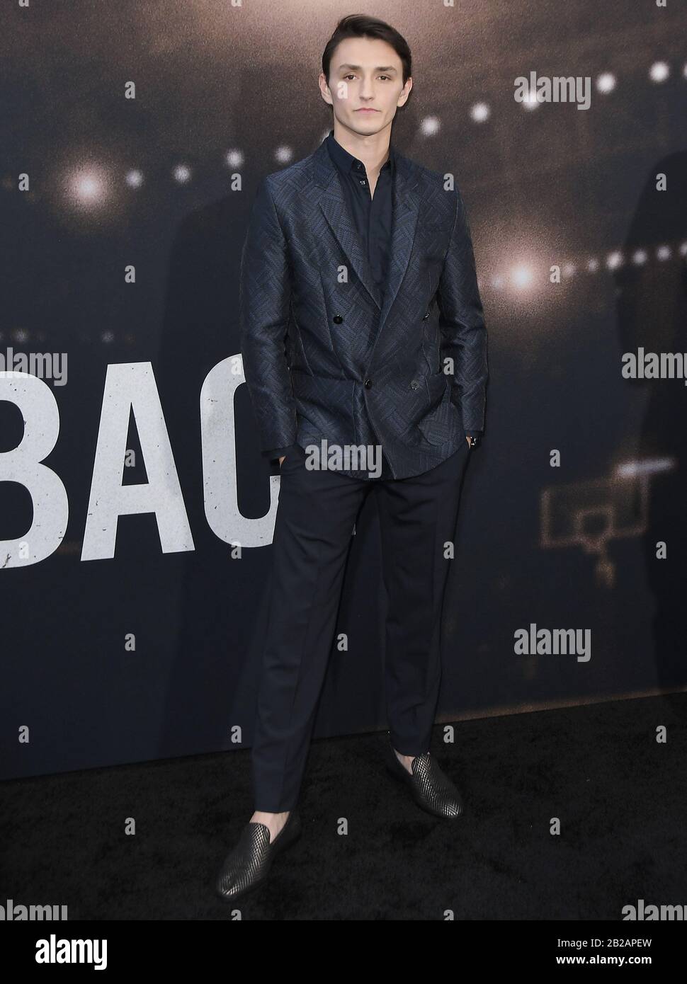 Los Angeles, USA. 01st Mar, 2020. Will Ropp arrives at the Warner Bros ...