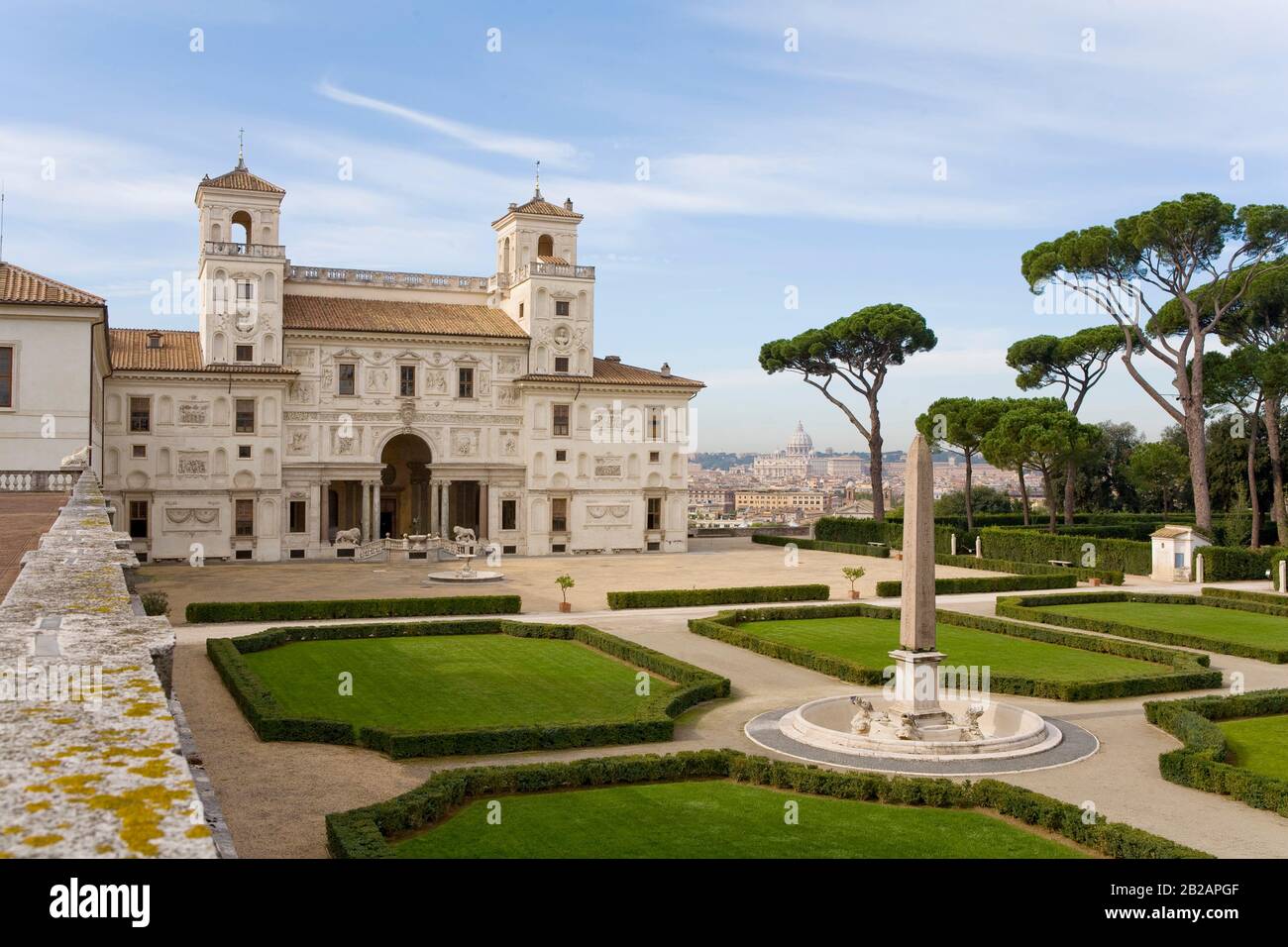 VILLA MEDICI, ROME Stock Photo - Alamy