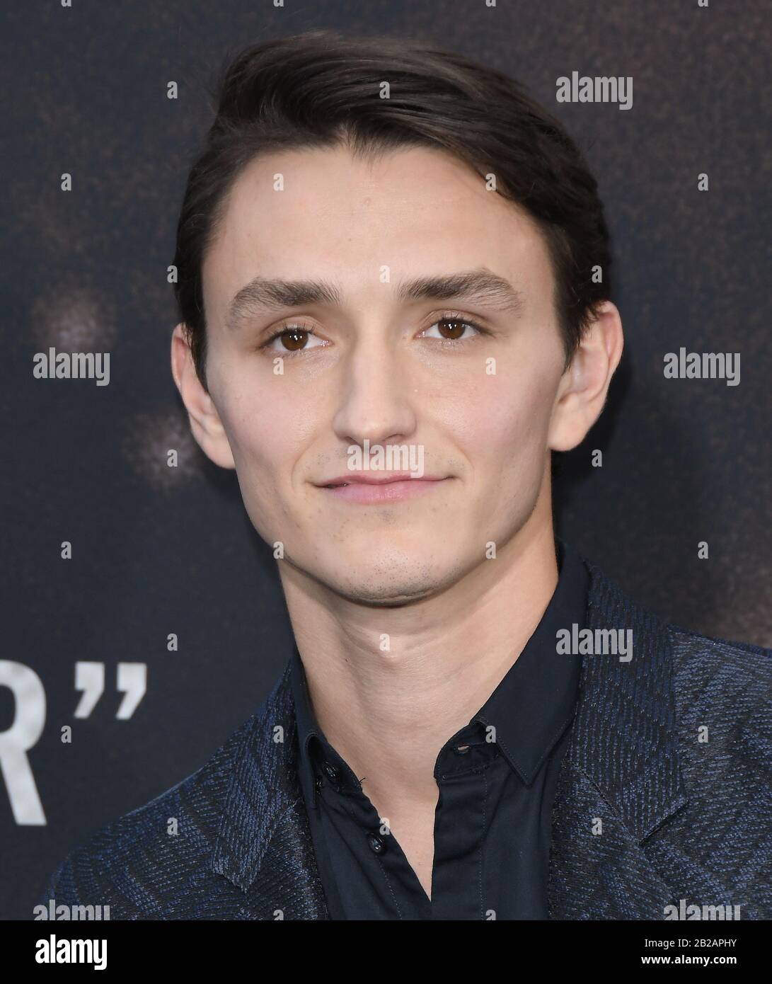 Los Angeles, USA. 01st Mar, 2020. Will Ropp arrives at the Warner Bros ...