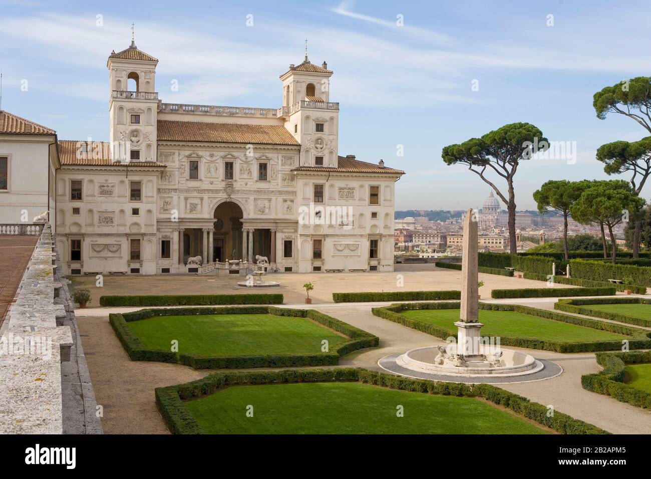 VILLA MEDICI, ROME Stock Photo - Alamy