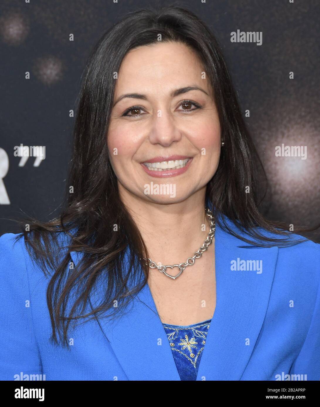 Los Angeles, USA. 01st Mar, 2020. Yeniffer Behrens arrives at the ...