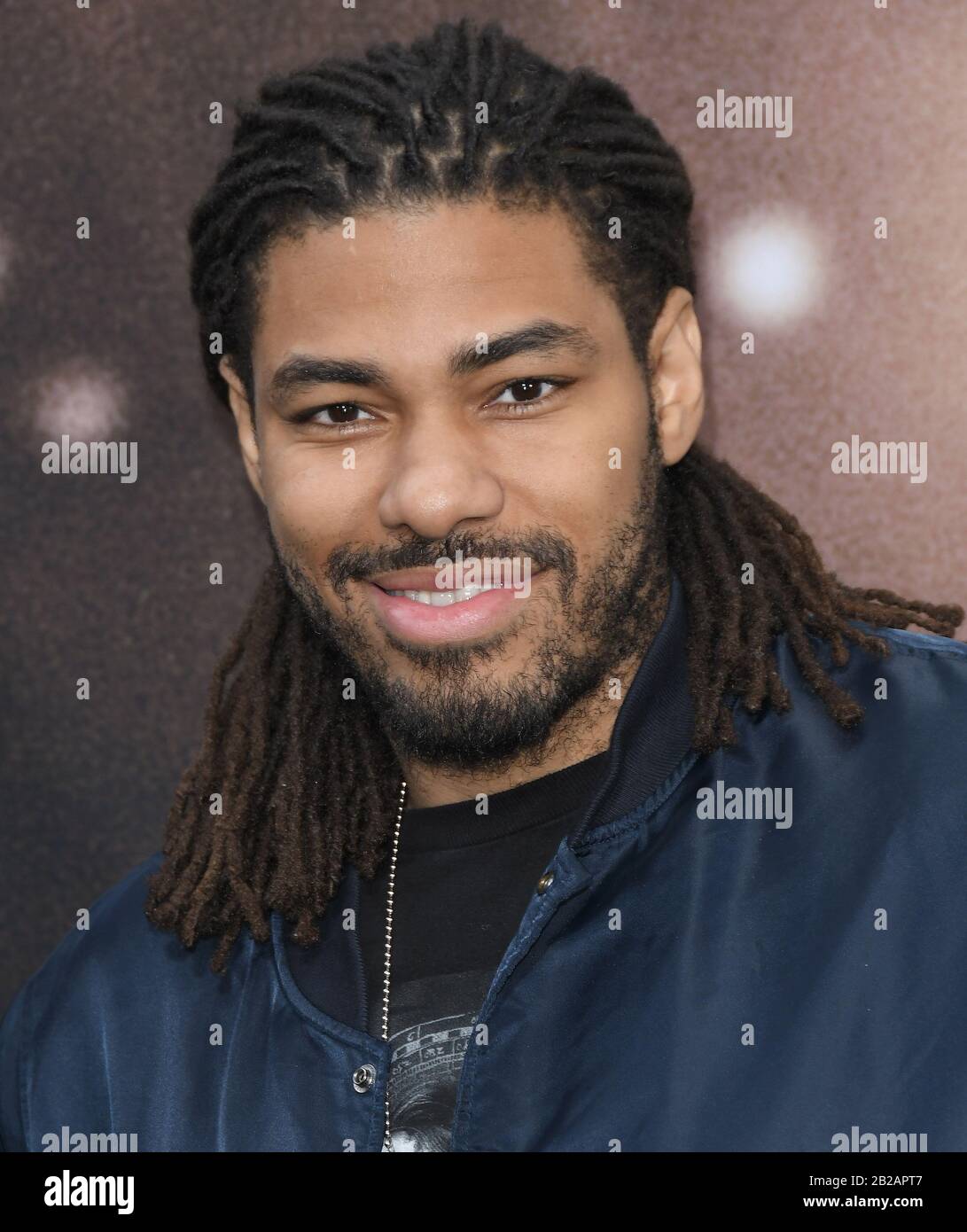 Los Angeles, USA. 01st Mar, 2020. Chris Copeland arrives at the Warner ...