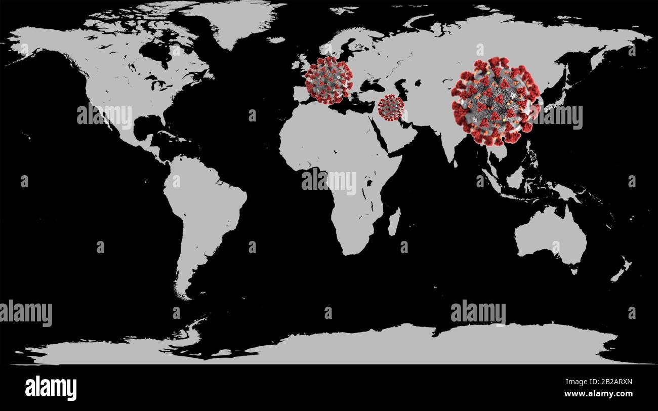 Sars map hi-res stock photography and images - Alamy