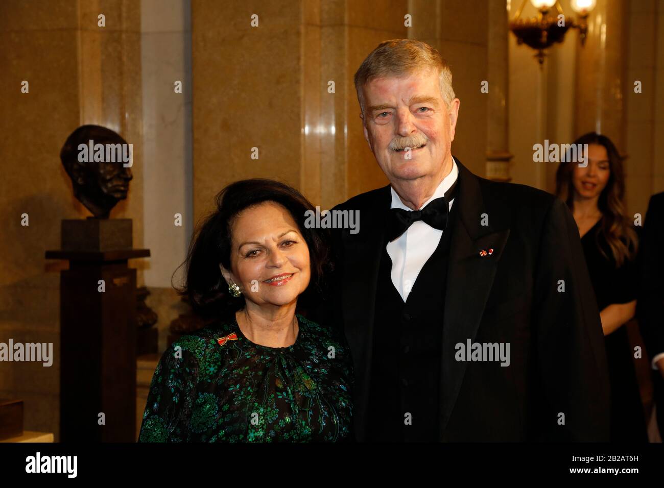 Hamburg, Germany. 28th Feb, 2020. Manfred Lahnstein (SPD), manager and ...