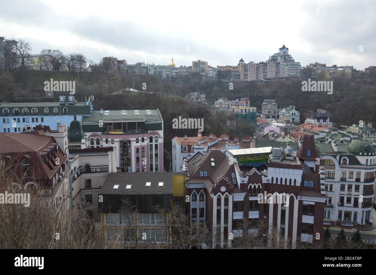 Ukraine kiev podil district hi-res stock photography and images - Alamy