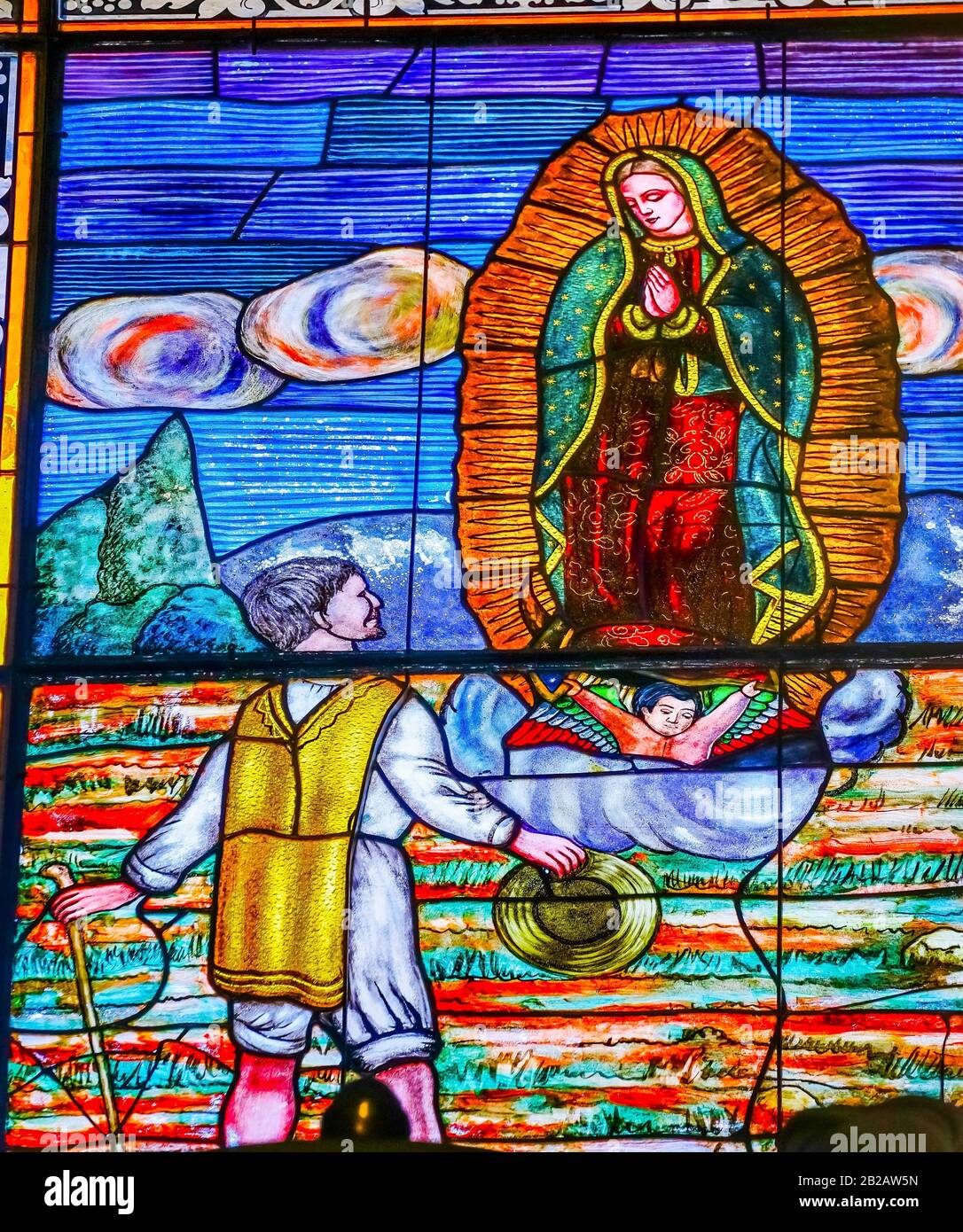 St juan diego virgin mary hi-res stock photography and images - Alamy
