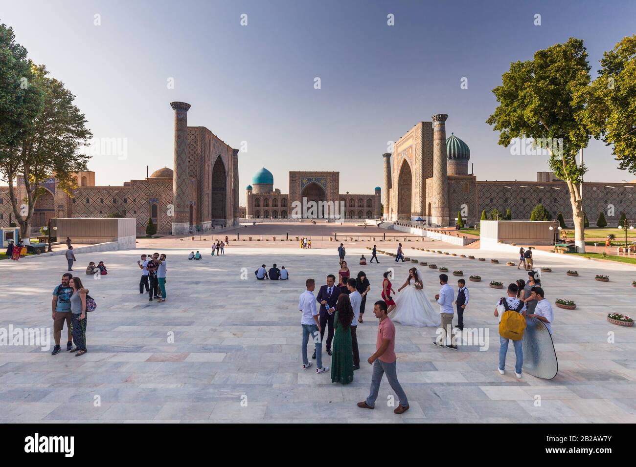 Registan Square, Samarkand, Uzbekistan, Central Asia, Asia Stock Photo ...