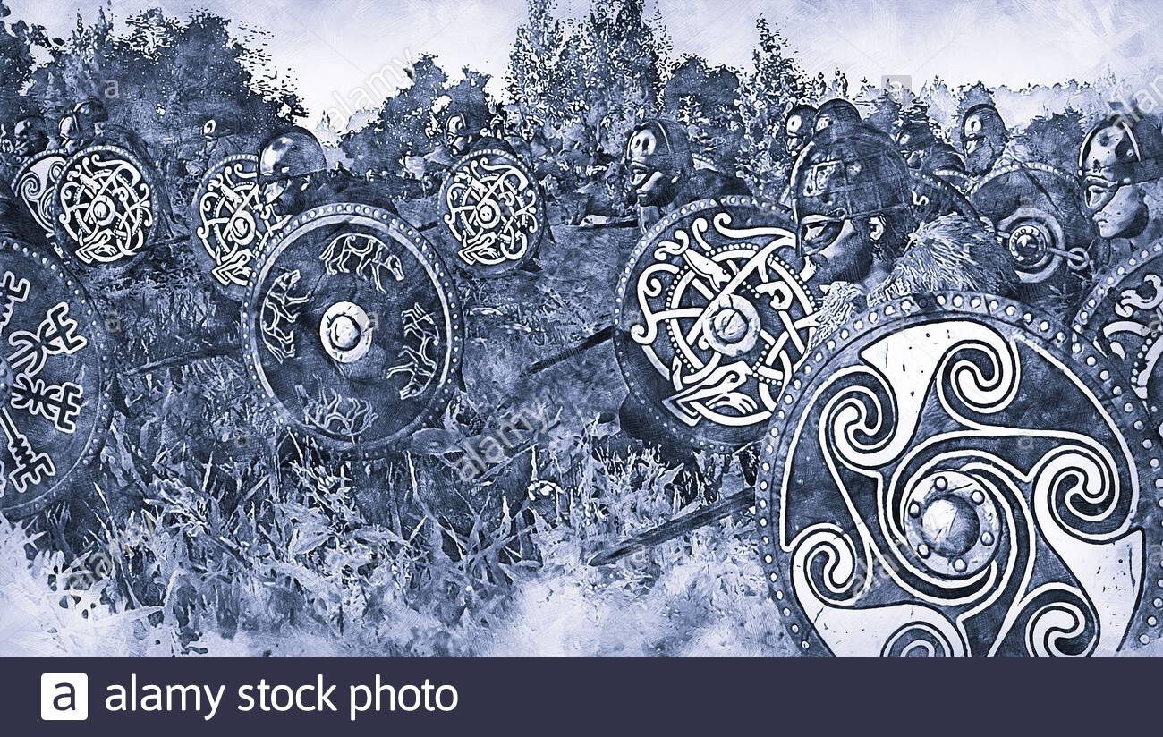 Vikings Viking Age Medieval Stock Photos & Vikings Viking Age Medieval ...