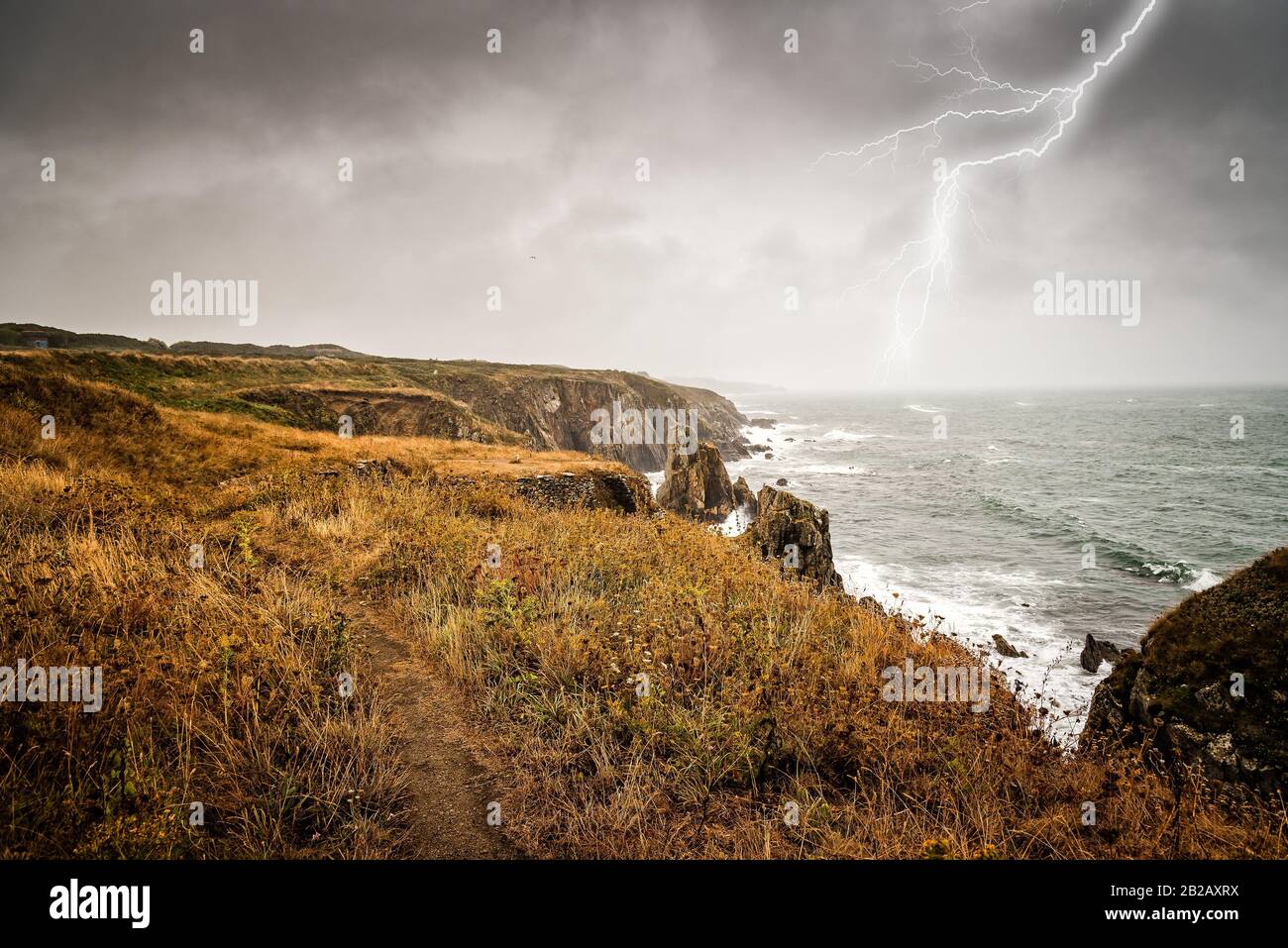 Brittany france storm High Resolution Stock Photography and Images - Alamy