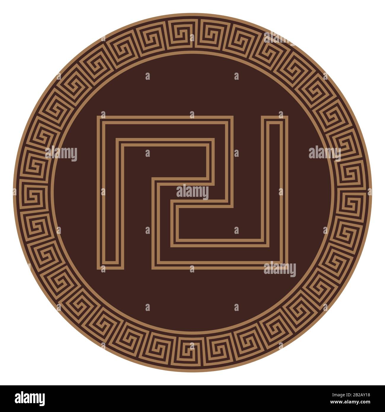 Meander pattern greece hi-res stock photography and images - Alamy