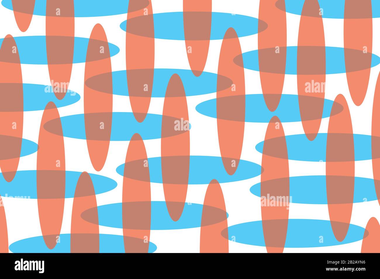 Abstract vector background, with ellipses, blue and red colors Stock ...