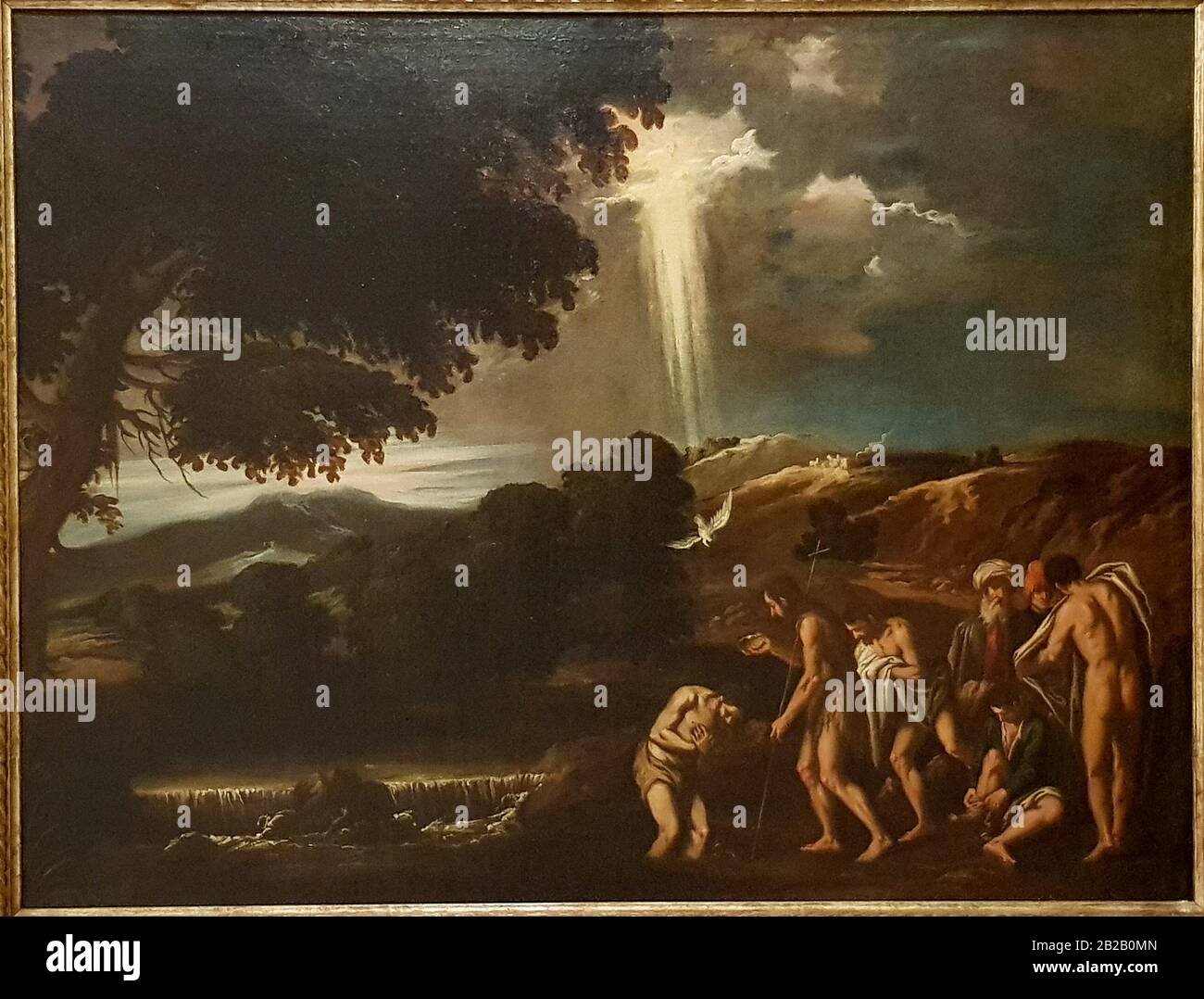 """The Baptism of Christ"", Pedro Orrente (1580-1645), oil on canvas ...