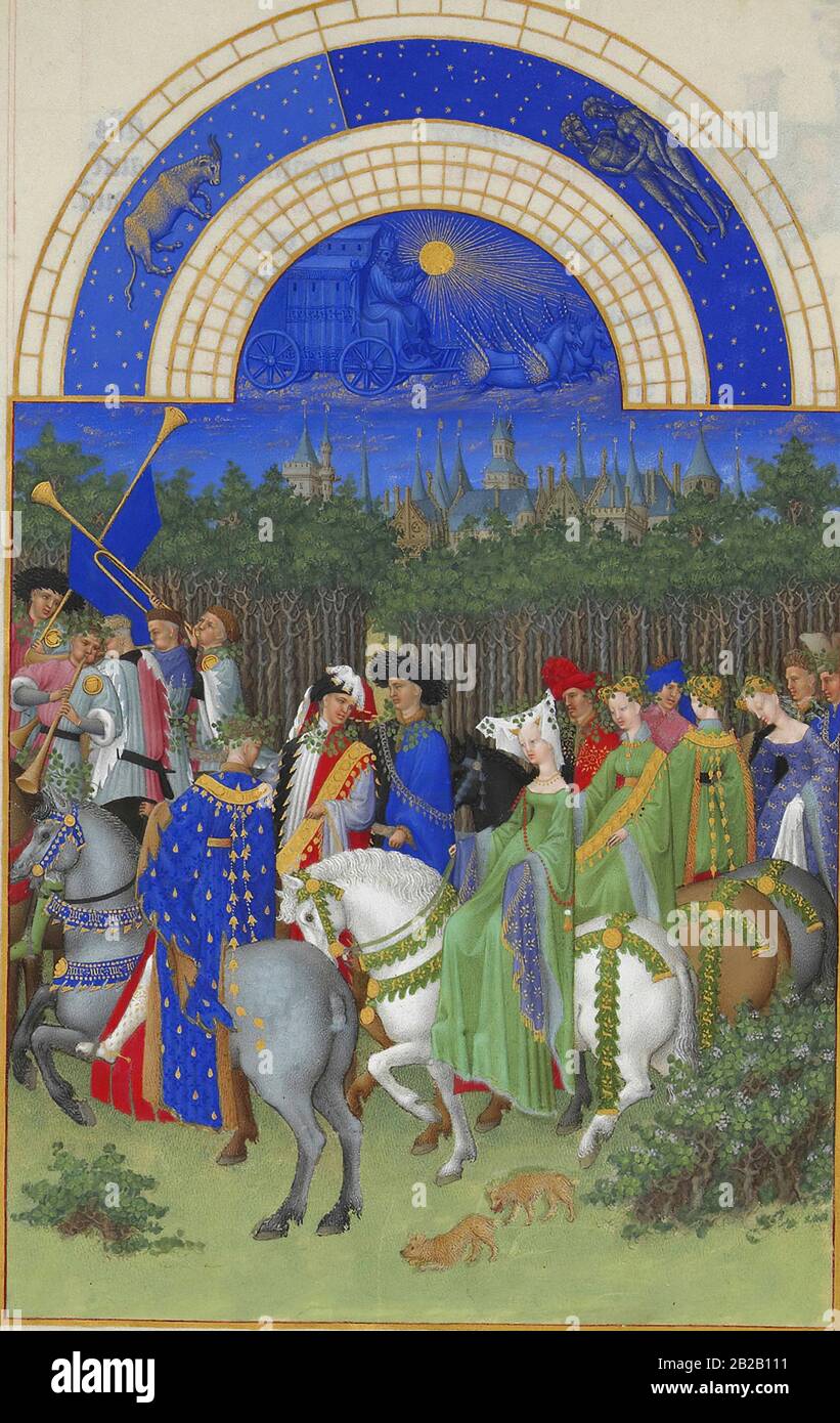 Book of hours of the duke of berry hi-res stock photography and images ...