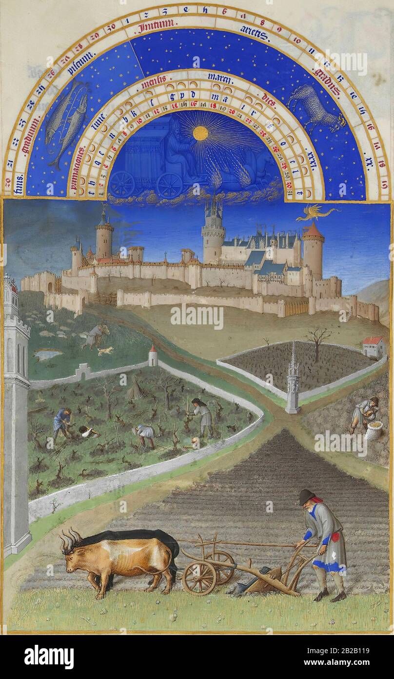 Book of hours of the duc de berry hi-res stock photography and images ...