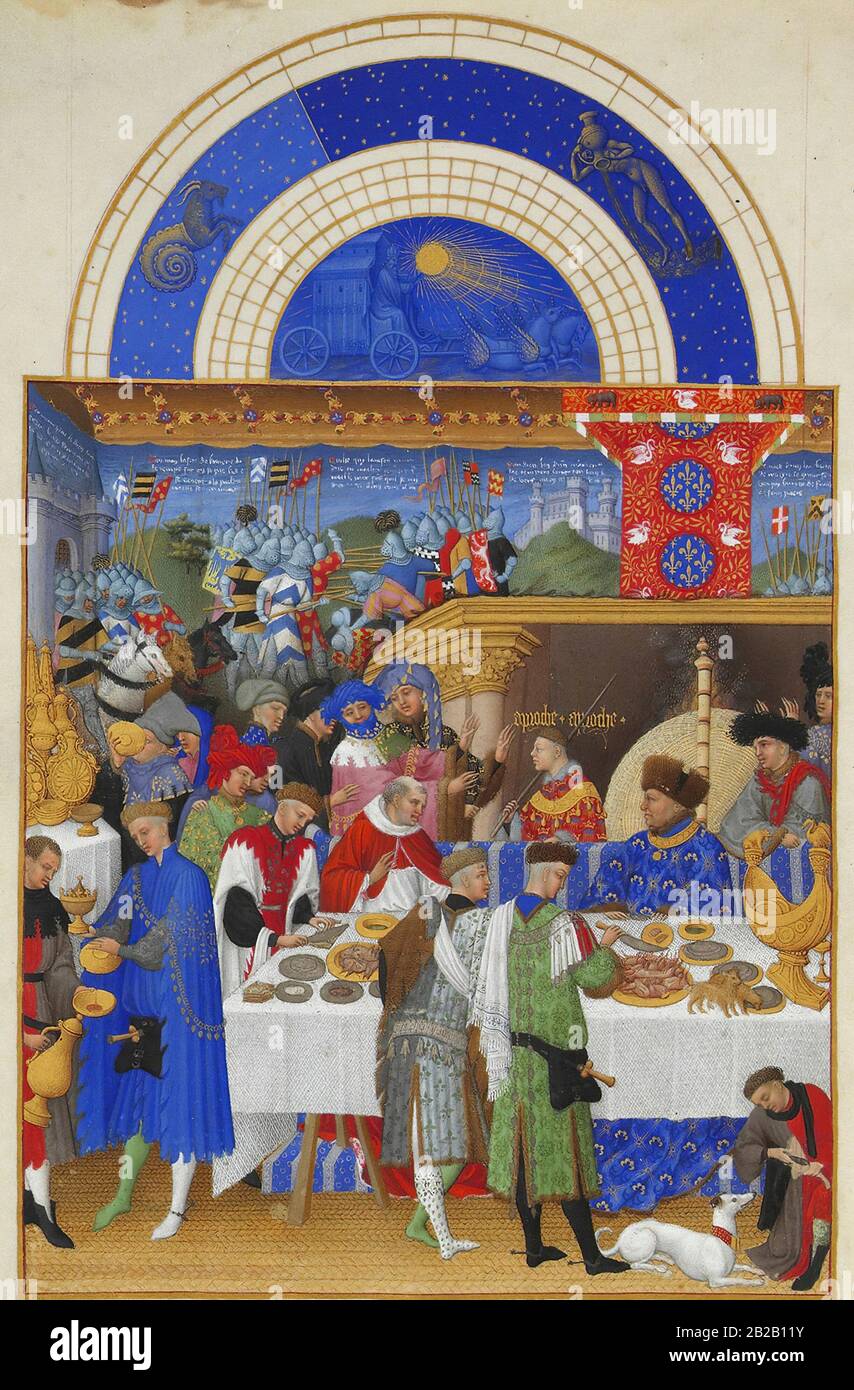 Book of hours of the duc de berry hi-res stock photography and images ...
