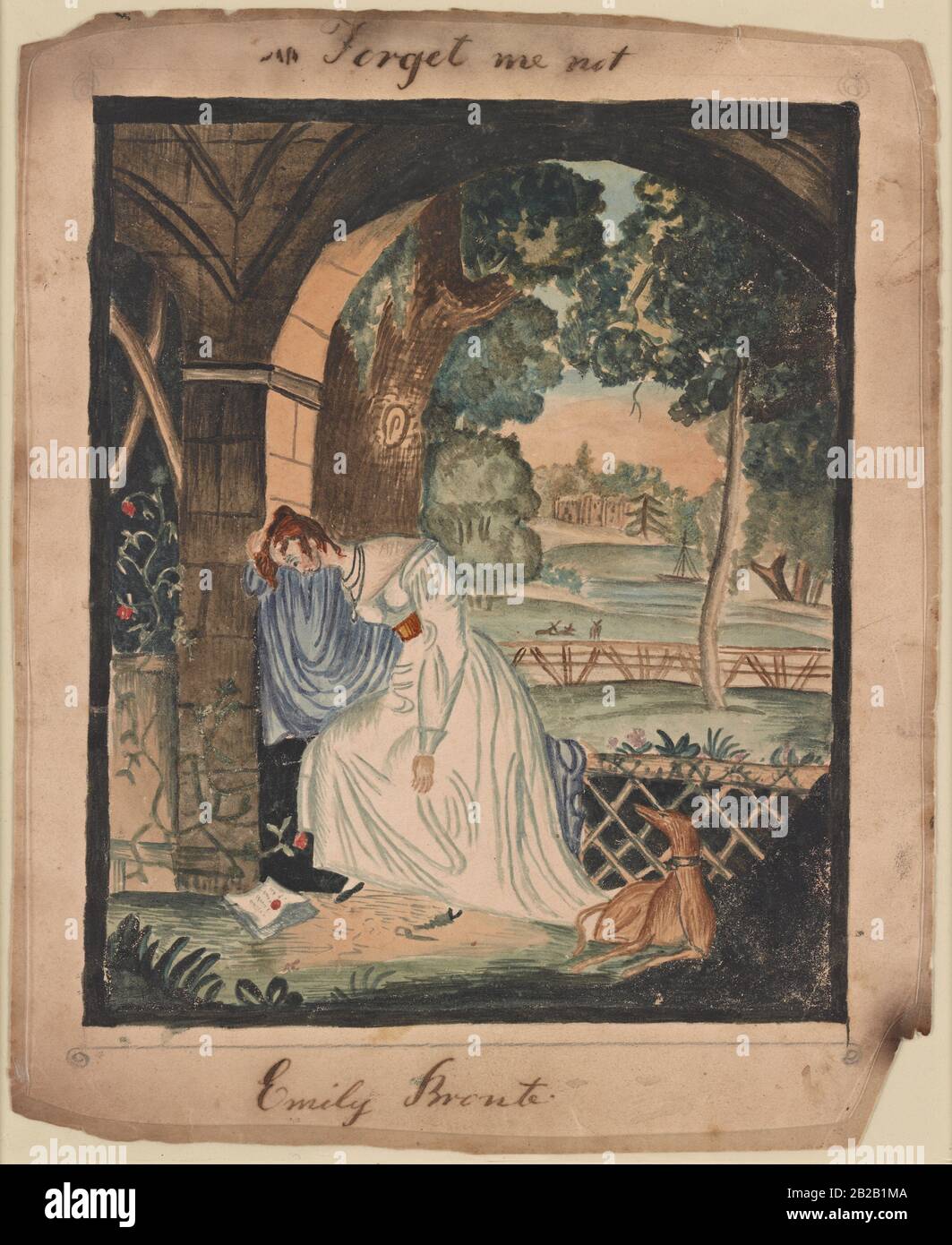 Emily bronte drawing hi-res stock photography and images - Alamy