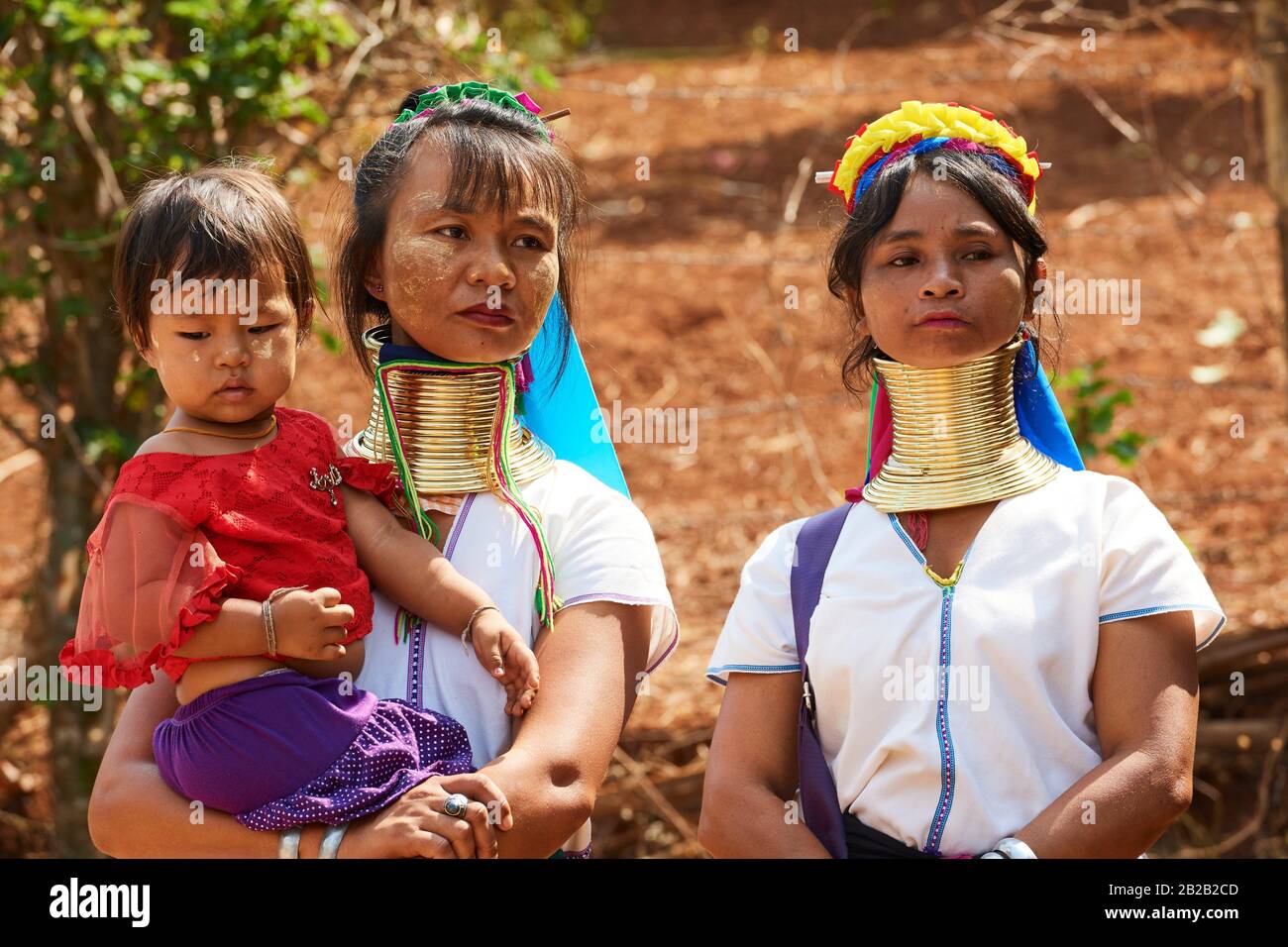 Kayan ethnic minority woman called hi-res stock photography and images ...