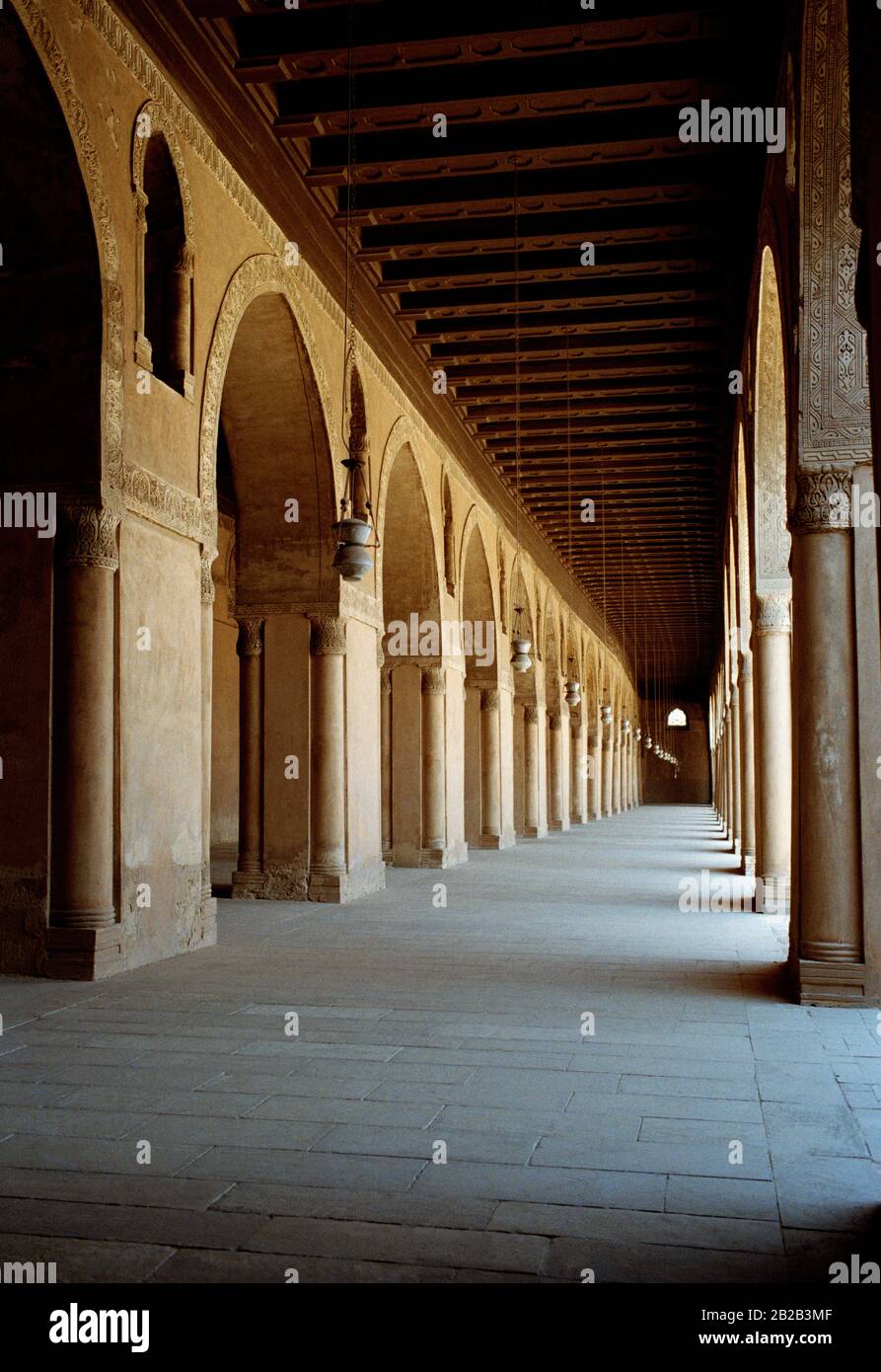 Travel Photography - Arcades of the Mosque of Ibn Tulun in Islamic ...