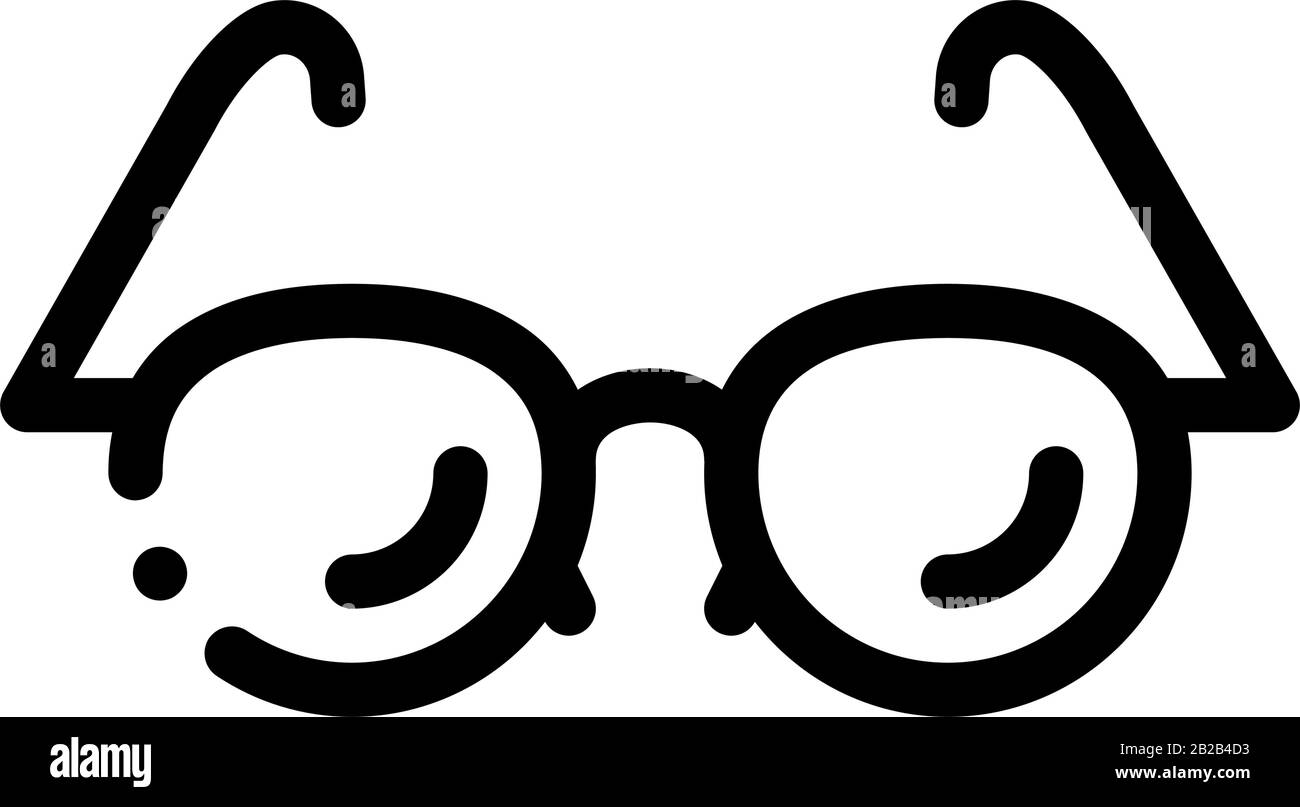 Glasses For Good Vision Icon Thin Line Vector Stock Vector Image & Art ...
