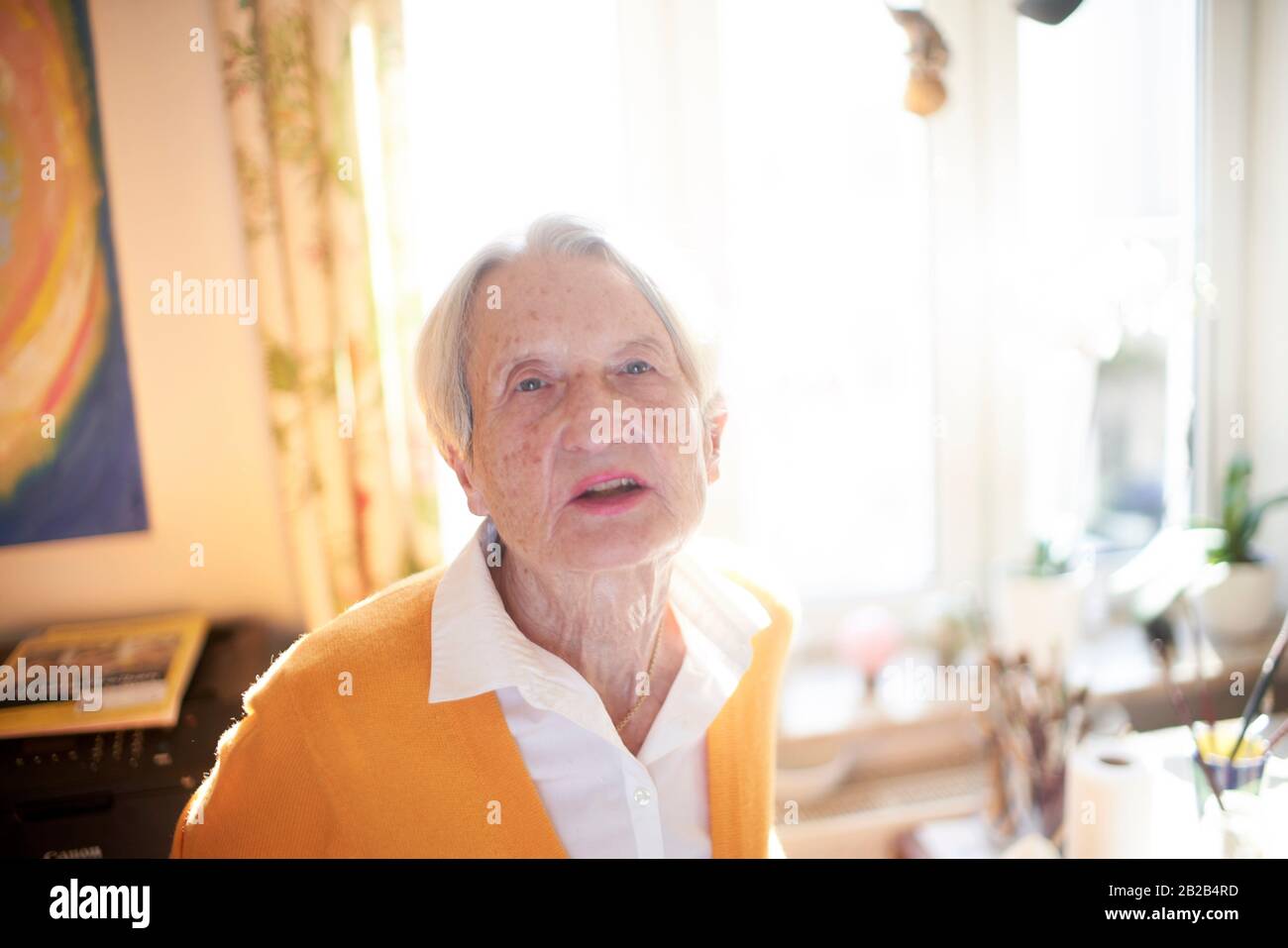 Old woman 78 years old hi-res stock photography and images - Alamy