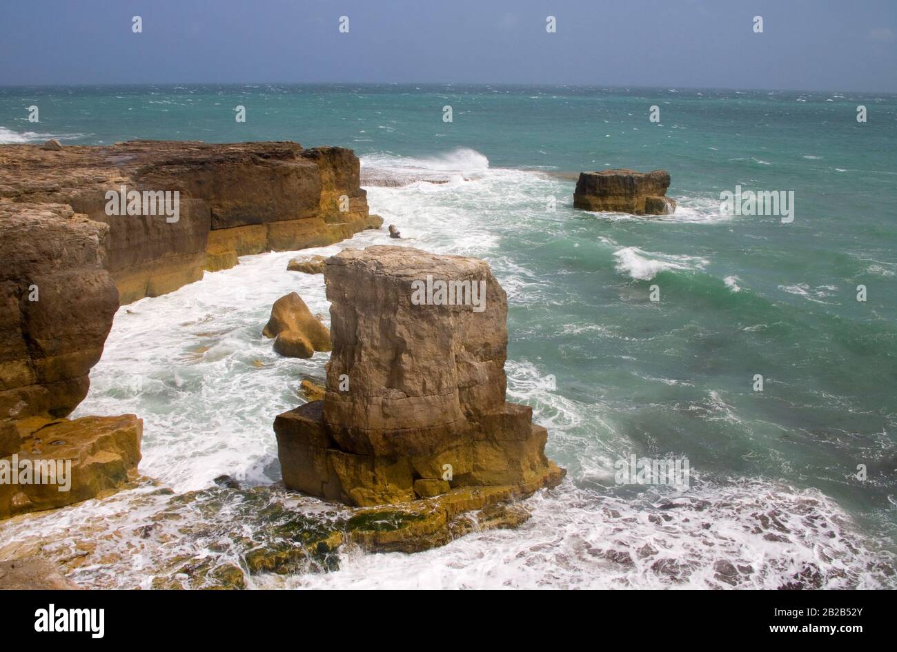 Portland bill sea rough hi-res stock photography and images - Alamy