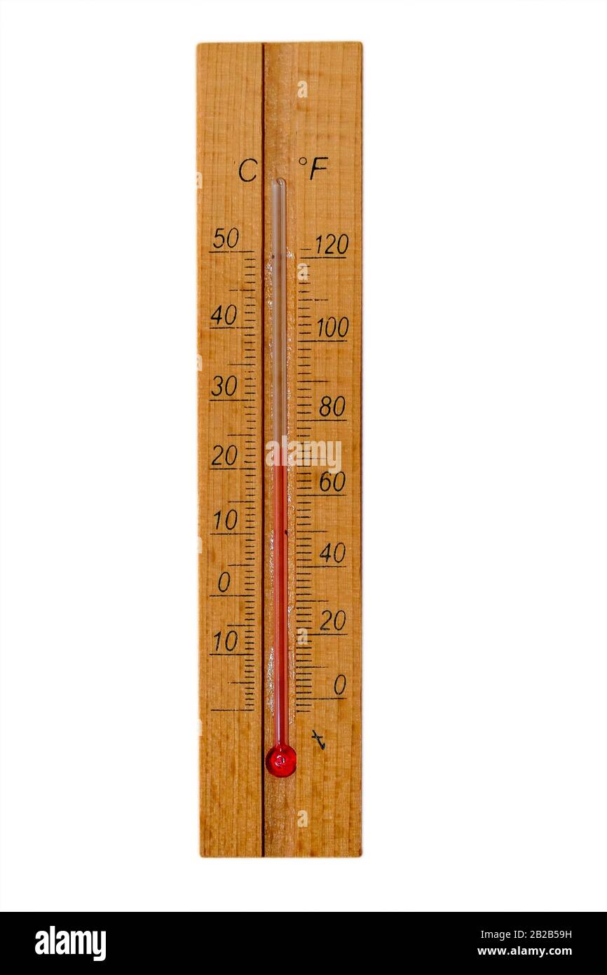 Thermometre graph Cut Out Stock Images & Pictures - Alamy