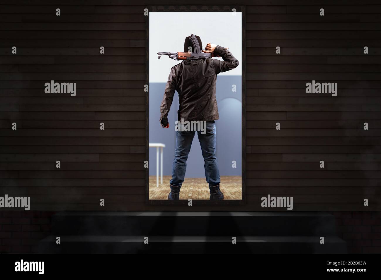 Kalashnikov submachine gun hi-res stock photography and images - Alamy