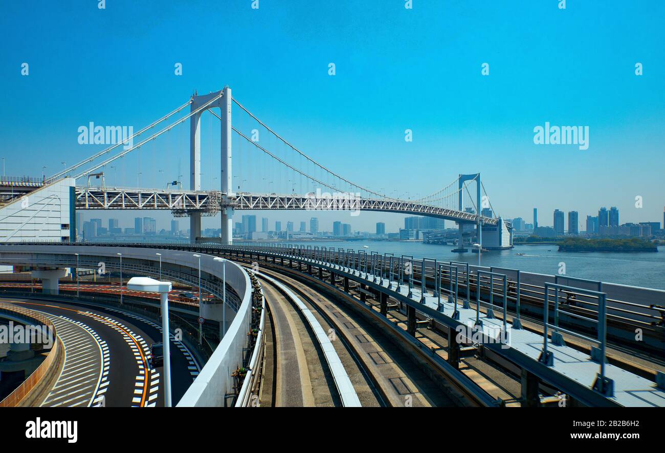 Japanese Railway Bridge Tokyo High Resolution Stock Photography and ...