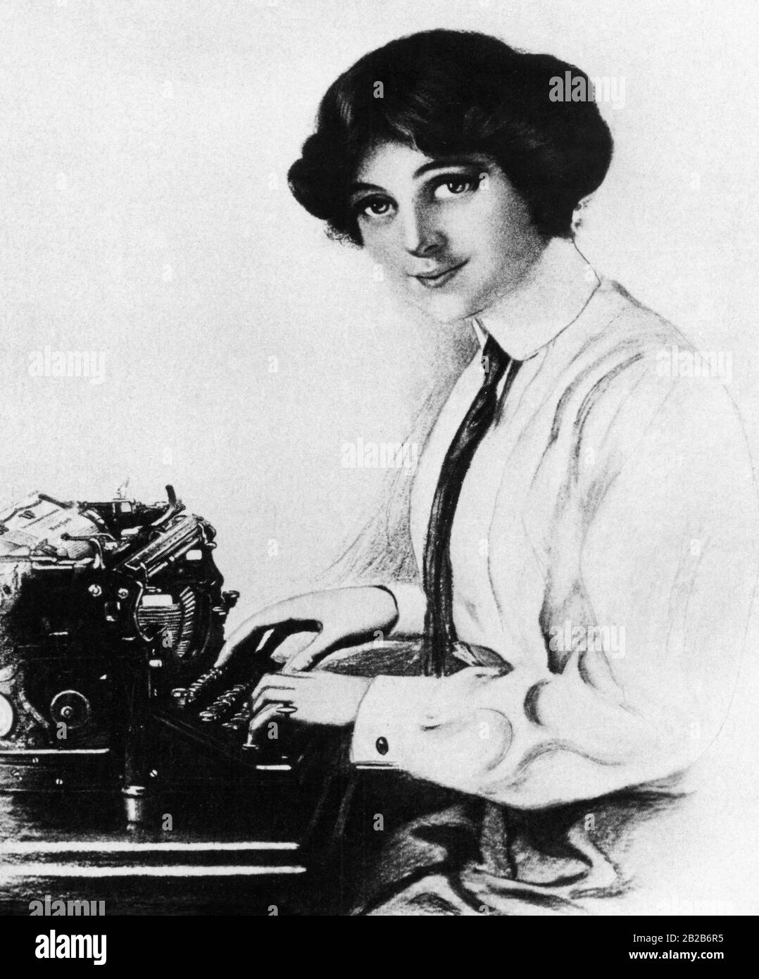 Secretary typewriter hi-res stock photography and images - Alamy