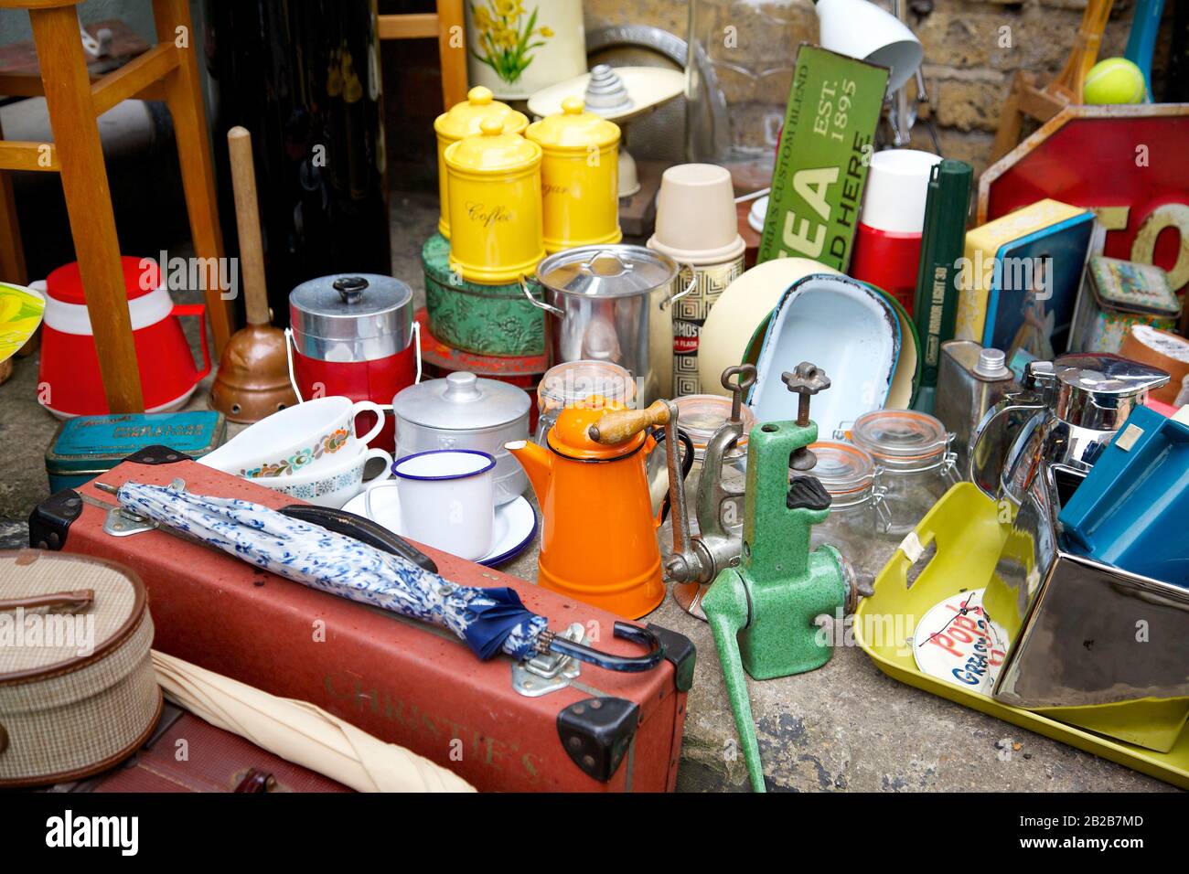 Flea Market, London Stock Photo - Alamy