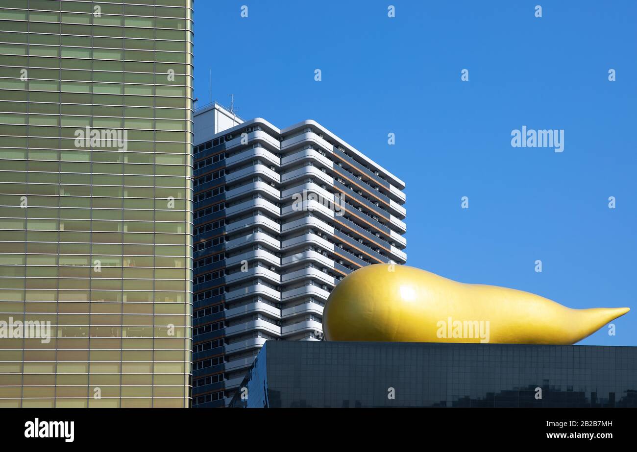 Asahi super dry building hi-res stock photography and images - Alamy