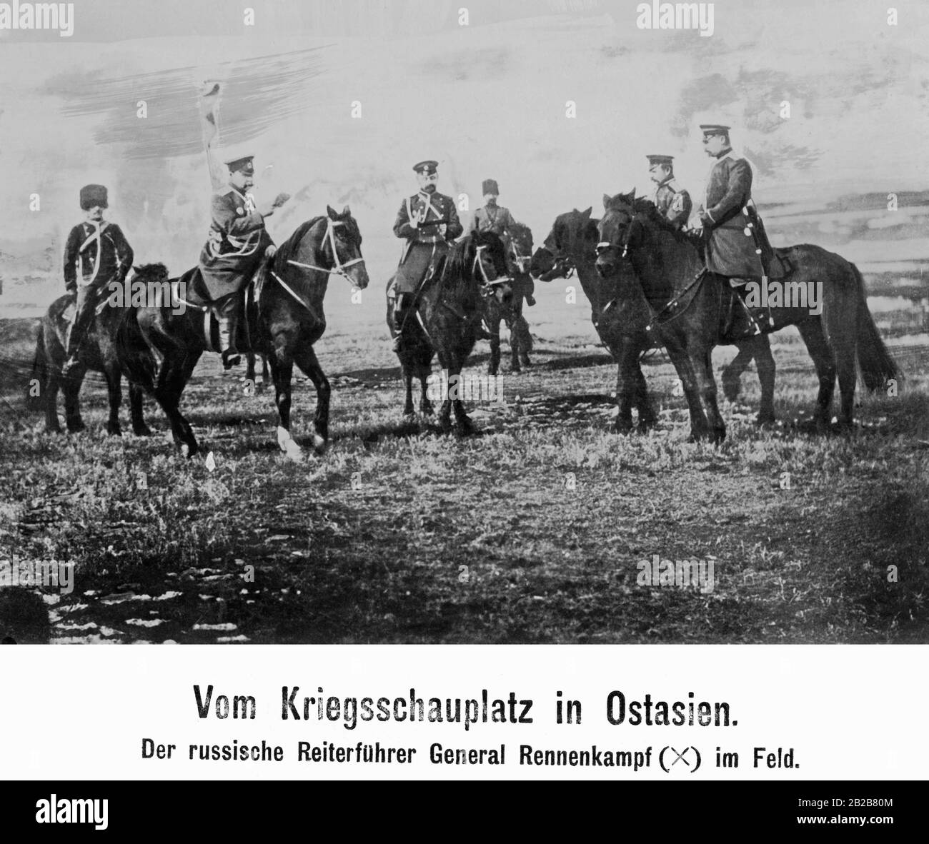 During the Russo-Japanese War in East Asia: the famous russian General ...