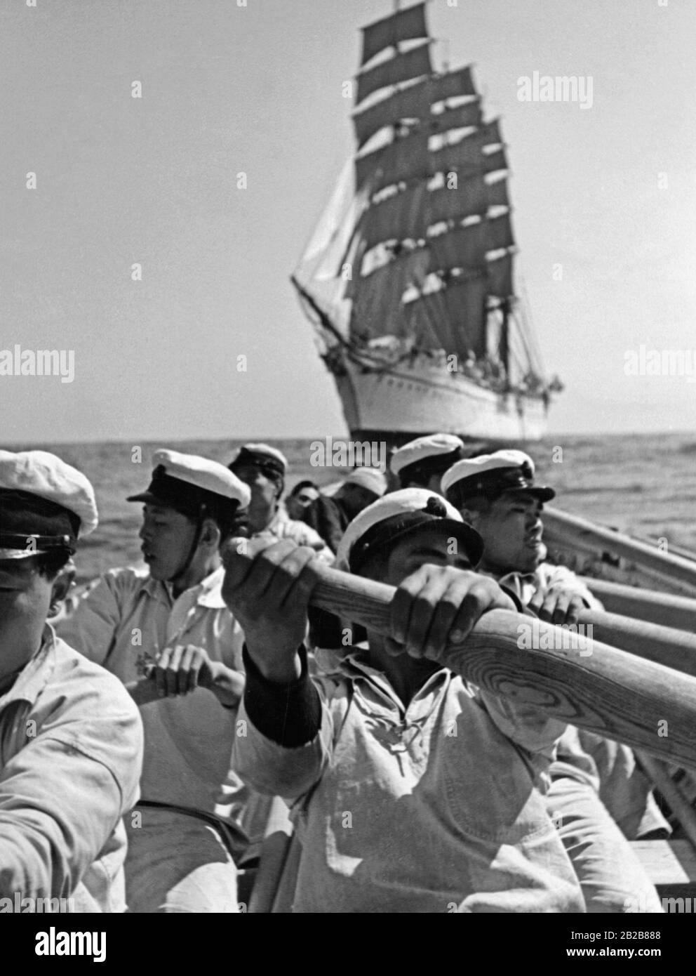 Military ship on background Black and White Stock Photos & Images - Alamy