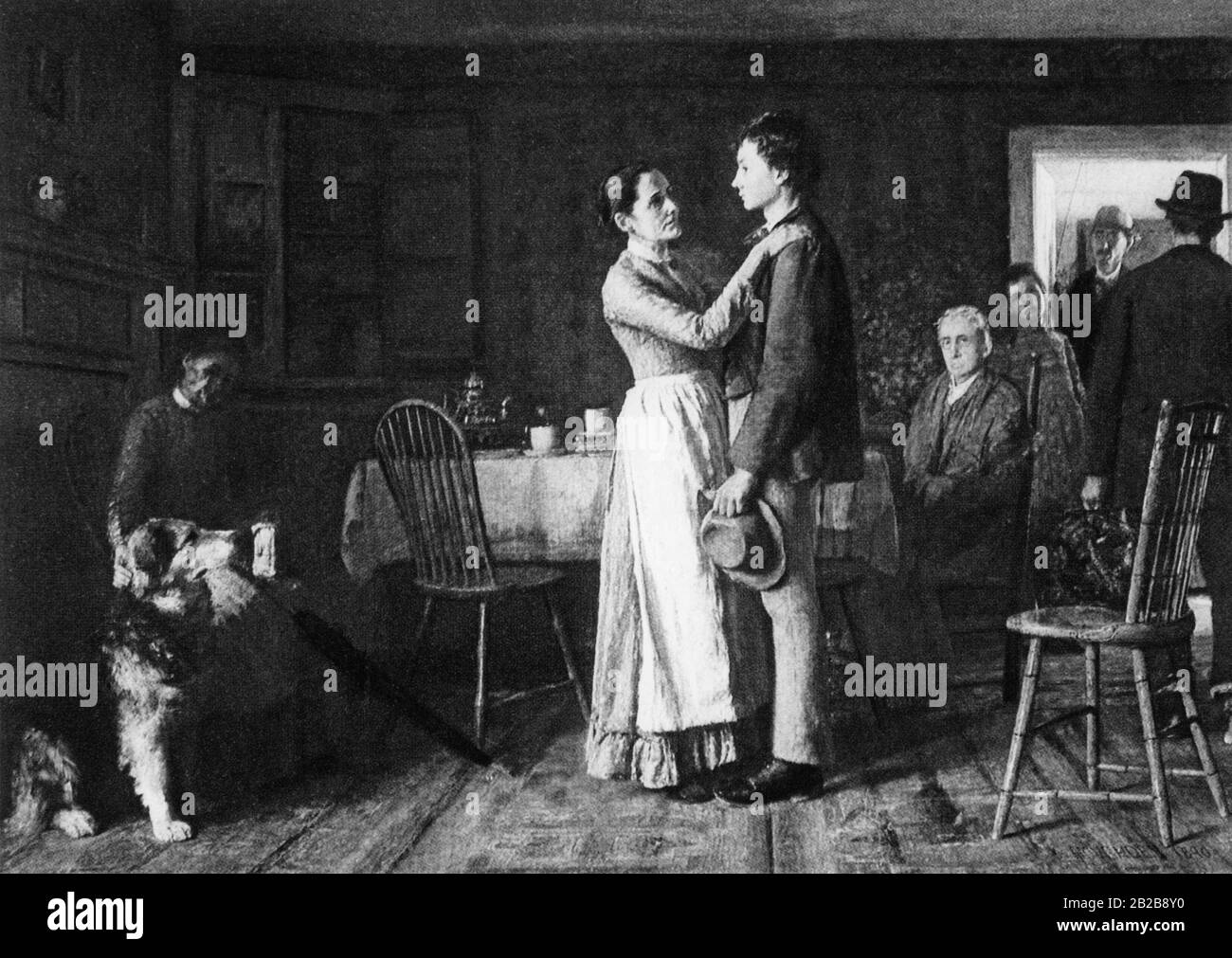 Leaves the teenager Black and White Stock Photos & Images - Alamy