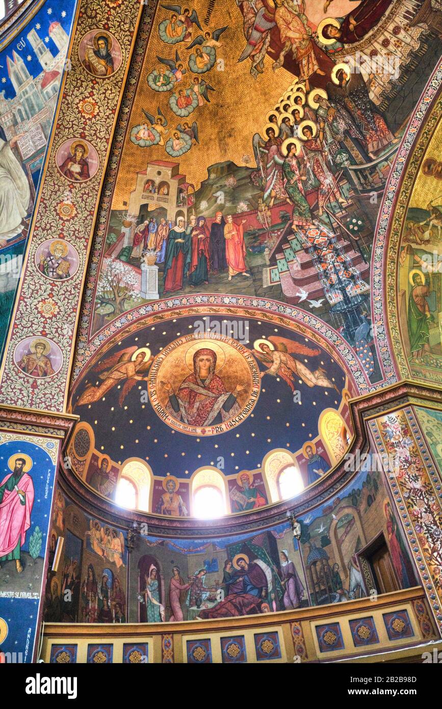 Inside holy trinity cathedral sibiu hi-res stock photography and images ...