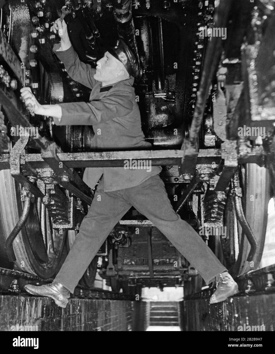 Steam locomotive brakes hi-res stock photography and images - Alamy