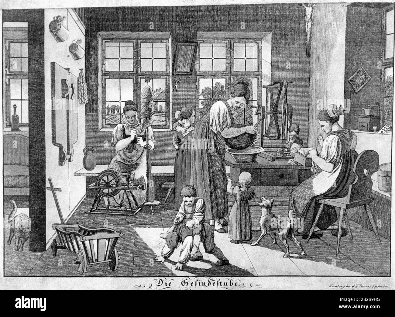German biedermeier Black and White Stock Photos & Images - Alamy