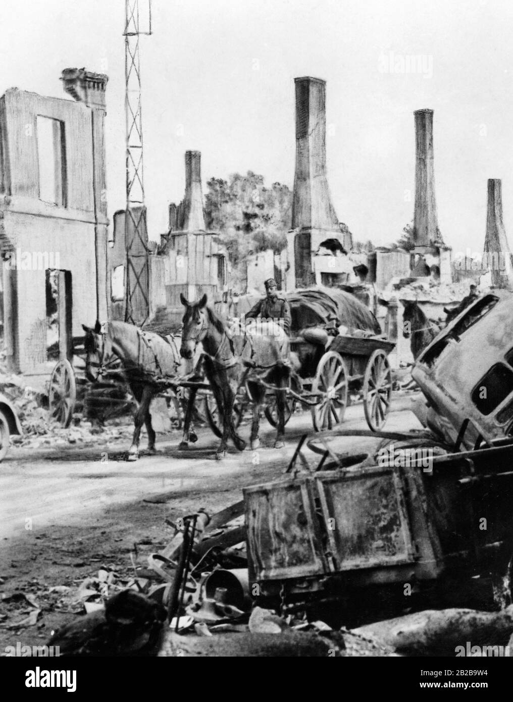 German cities ruins world war ii hi-res stock photography and images ...
