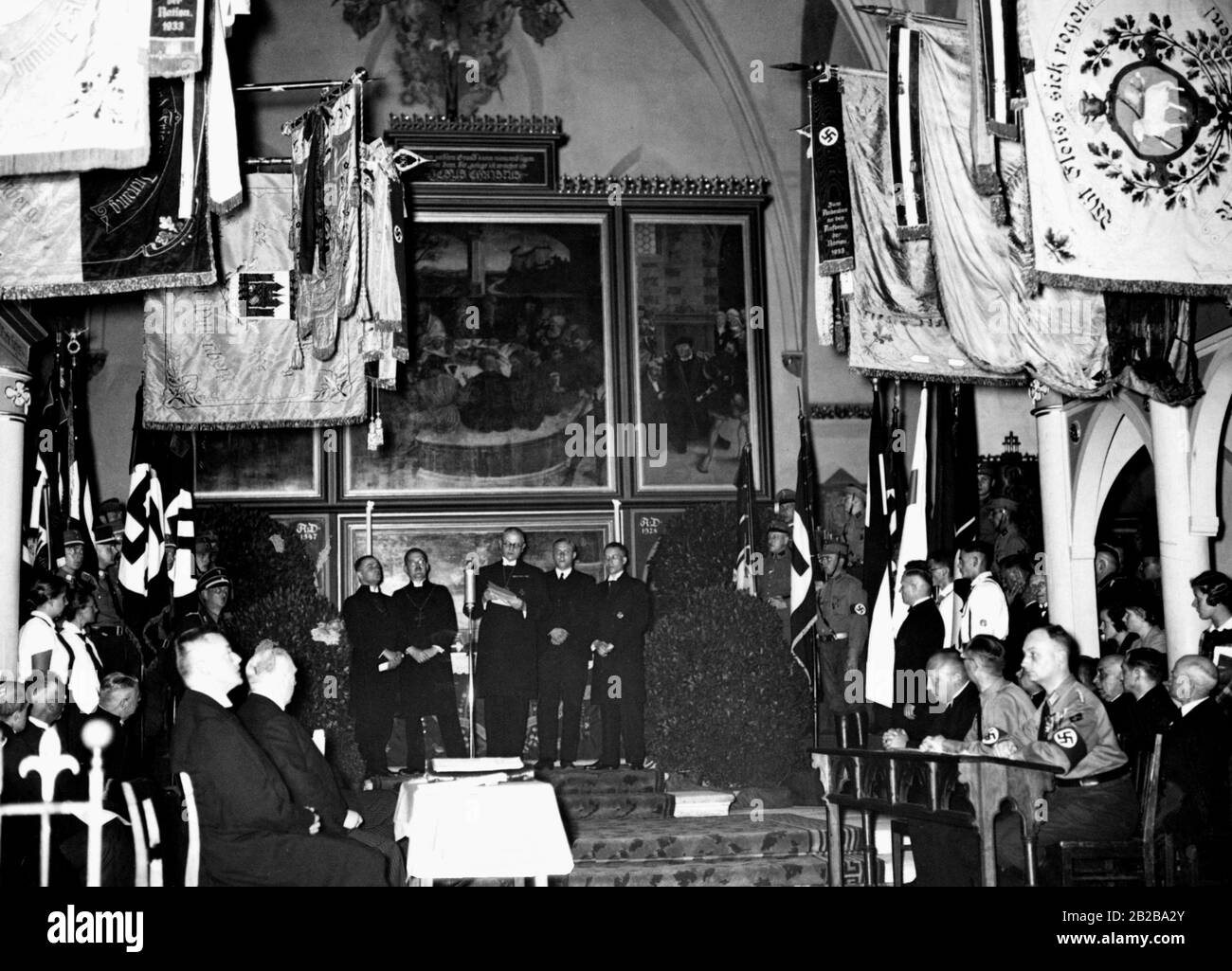 One day after his election to the Reich Bishop of the German Lutheran ...