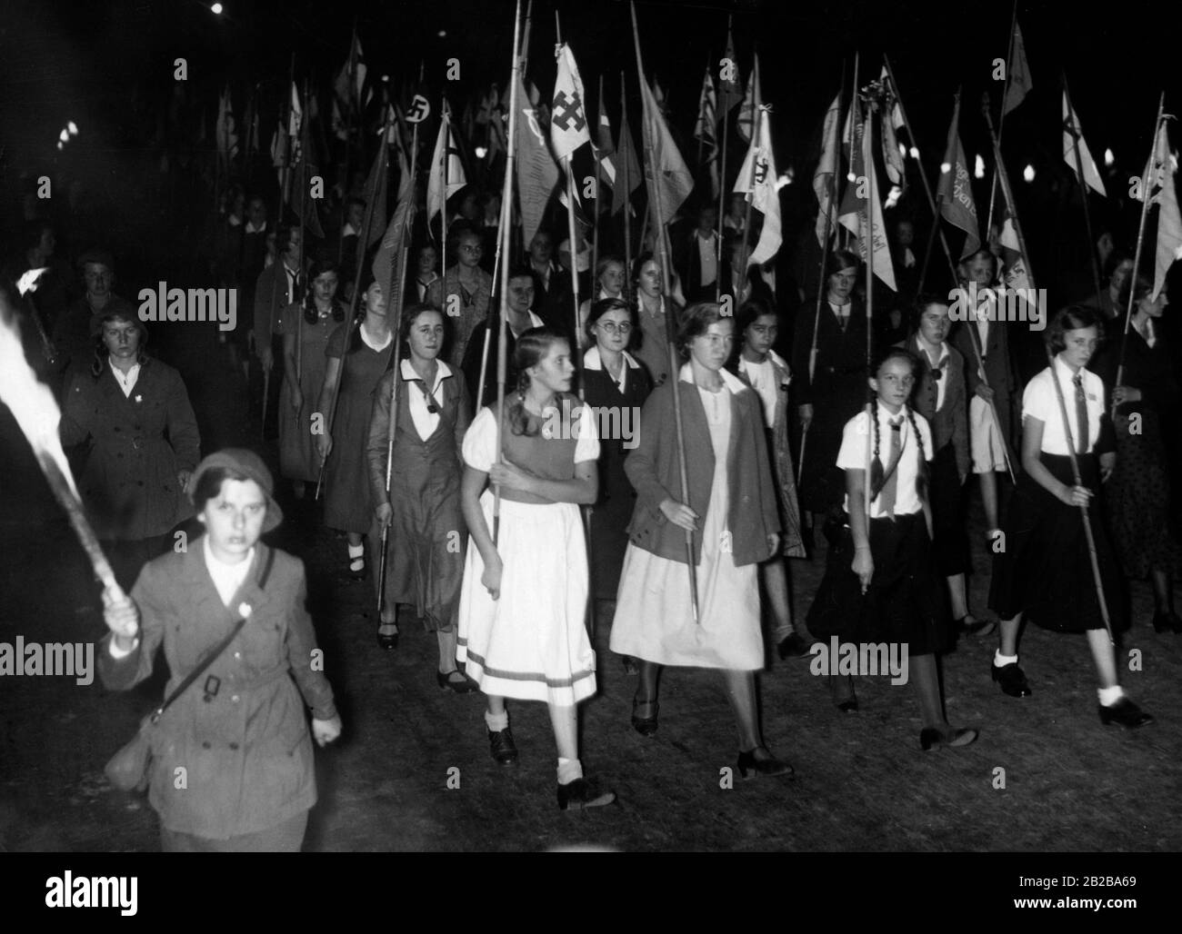 Girls germany flags hi-res stock photography and images - Alamy