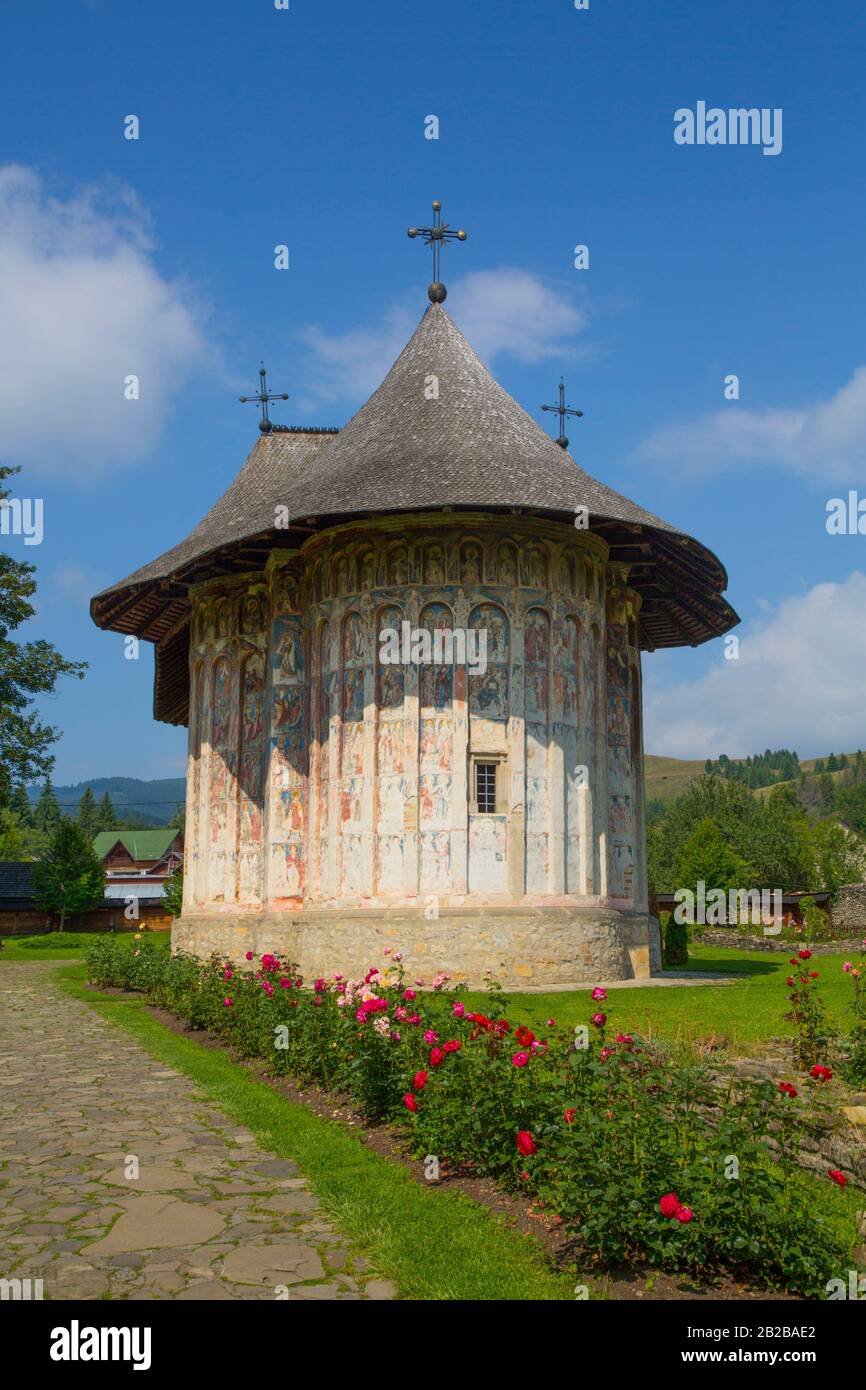 Humor Monastery, 1530, Painted Monasteries, UNESCO World Heritage Site ...