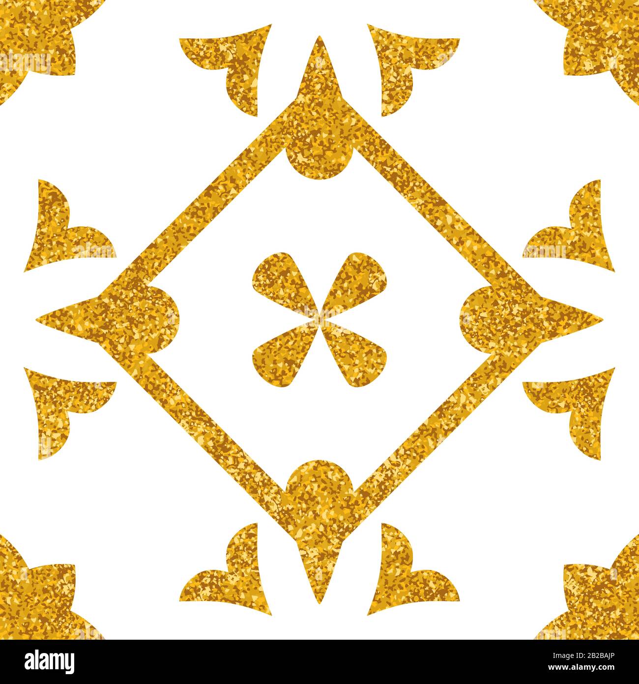 Golden gold background tiles Stock Vector Images - Alamy