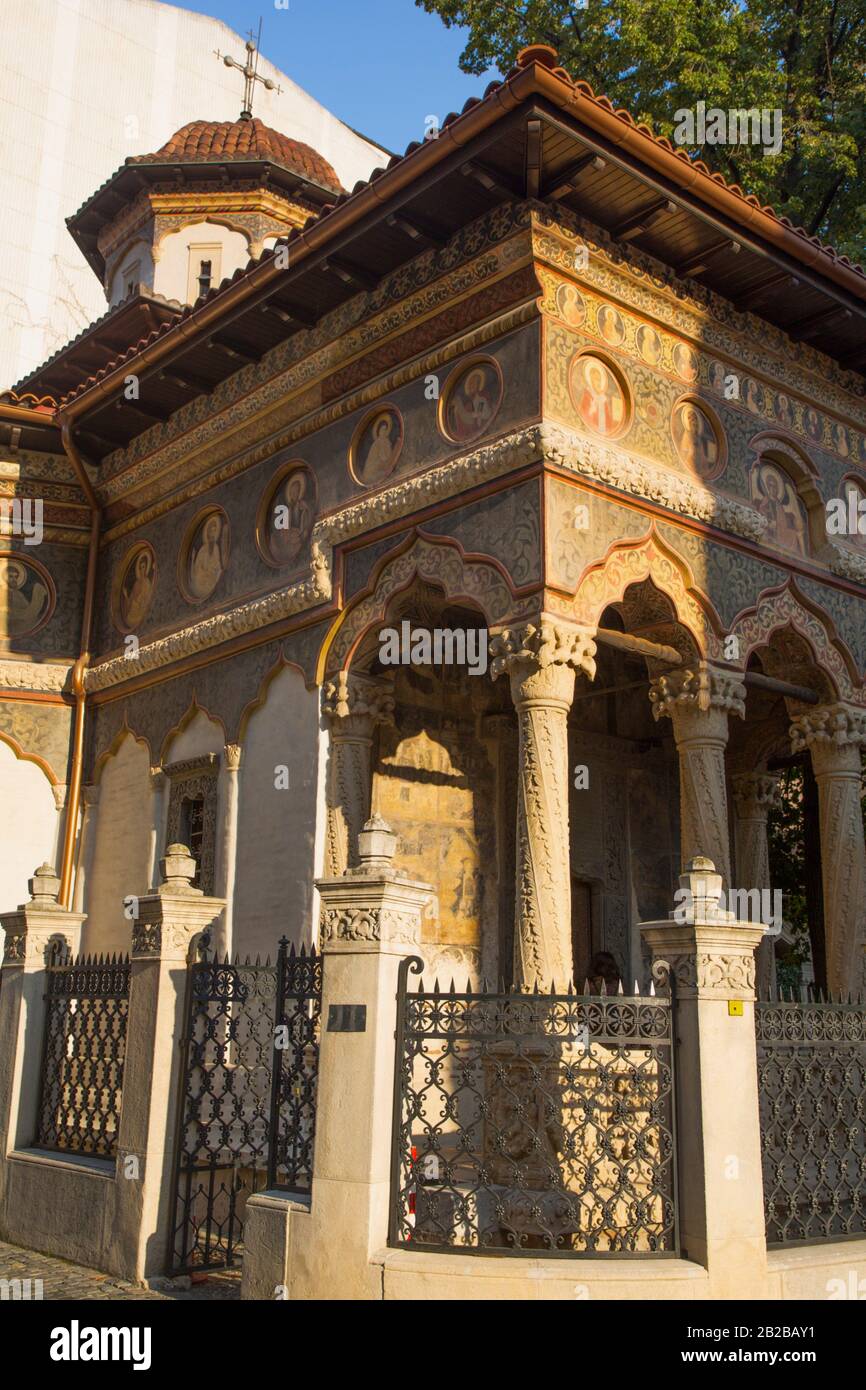 Stavropoleos monastery hi-res stock photography and images - Alamy