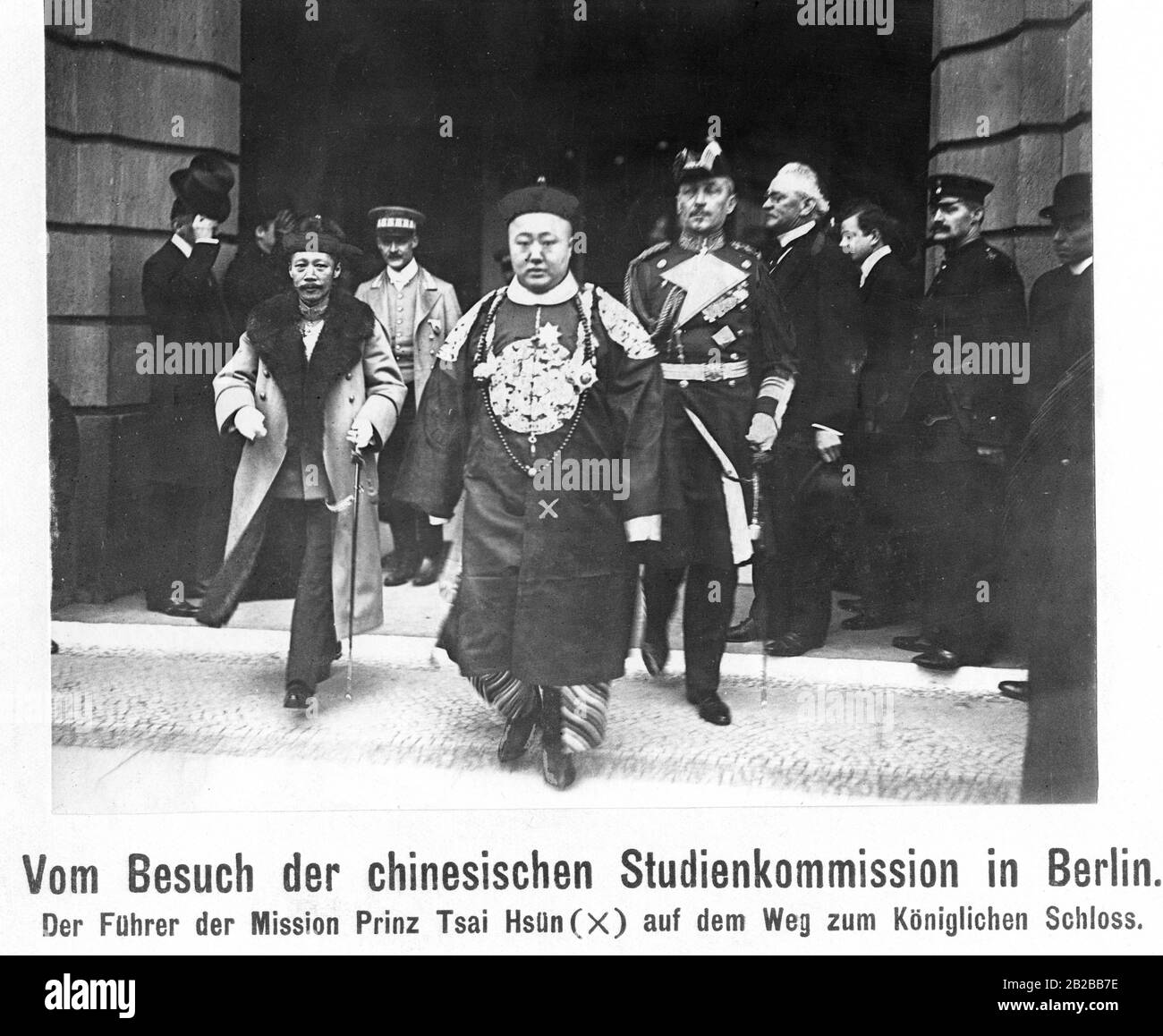 The Chinese Prince Tsai Hsuen on a visit to Berlin Stock Photo - Alamy