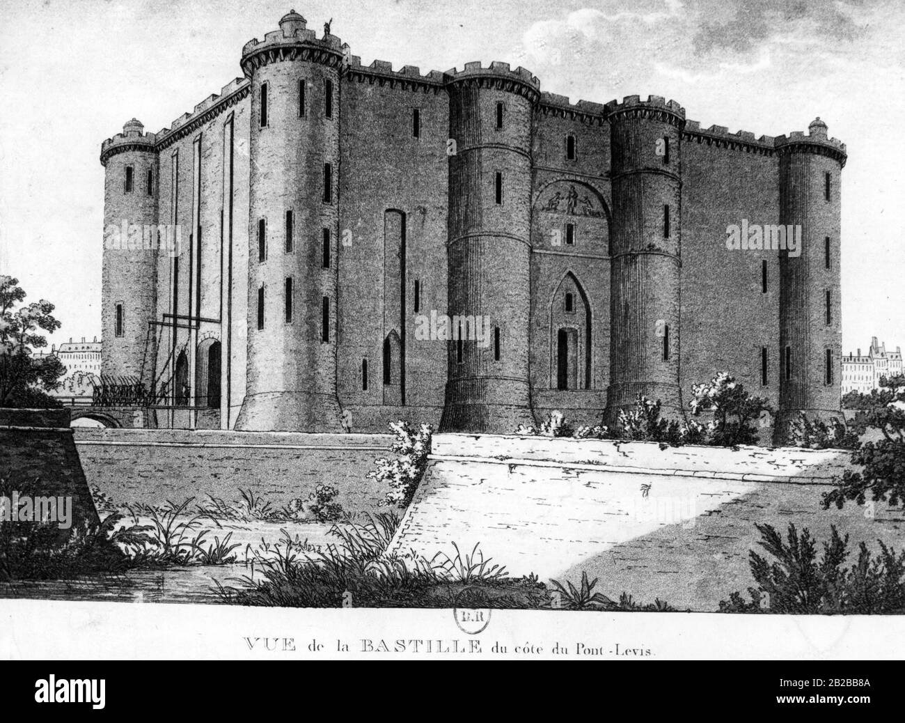 The Bastille, that was conquered at the the storming of the Bastille in ...