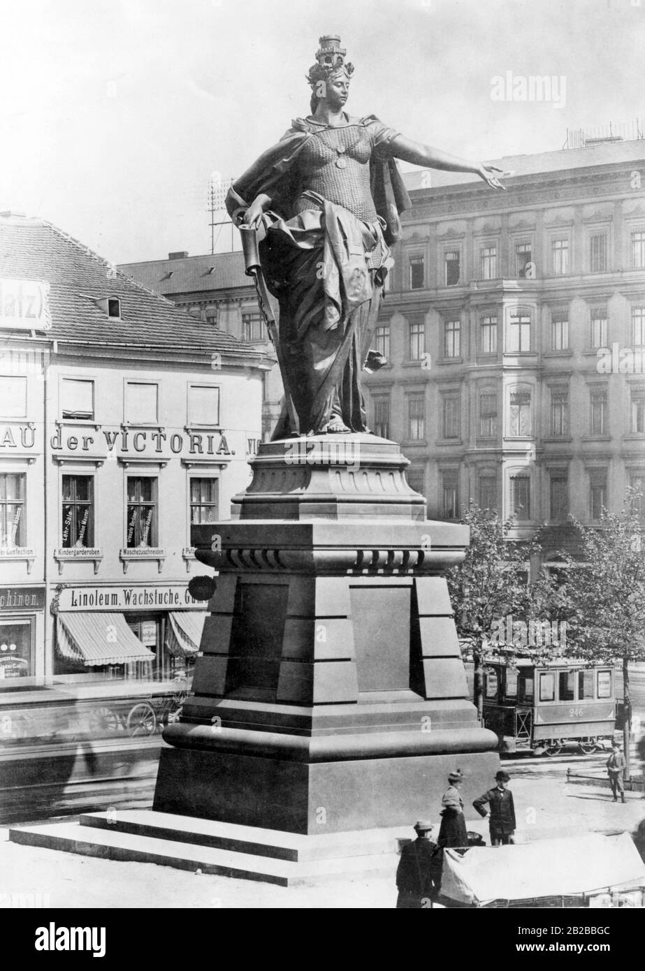 Statue of berolina hi-res stock photography and images - Alamy